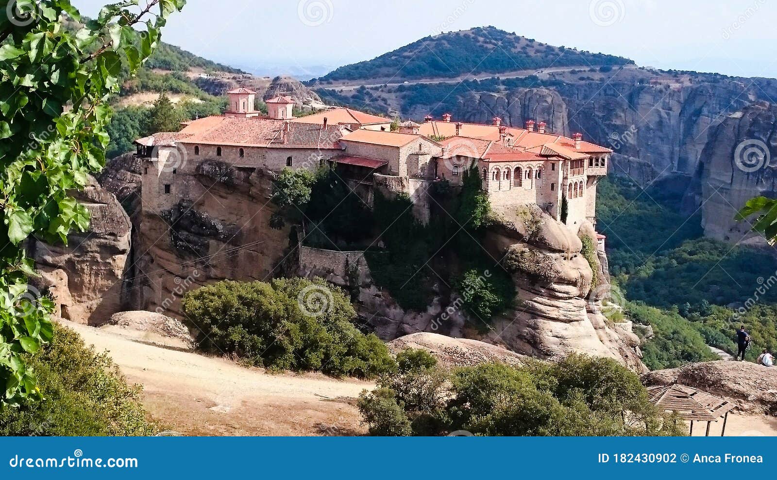Varlaam Monastery in Meteora, Greece Stock Photo - Image of ellada ...