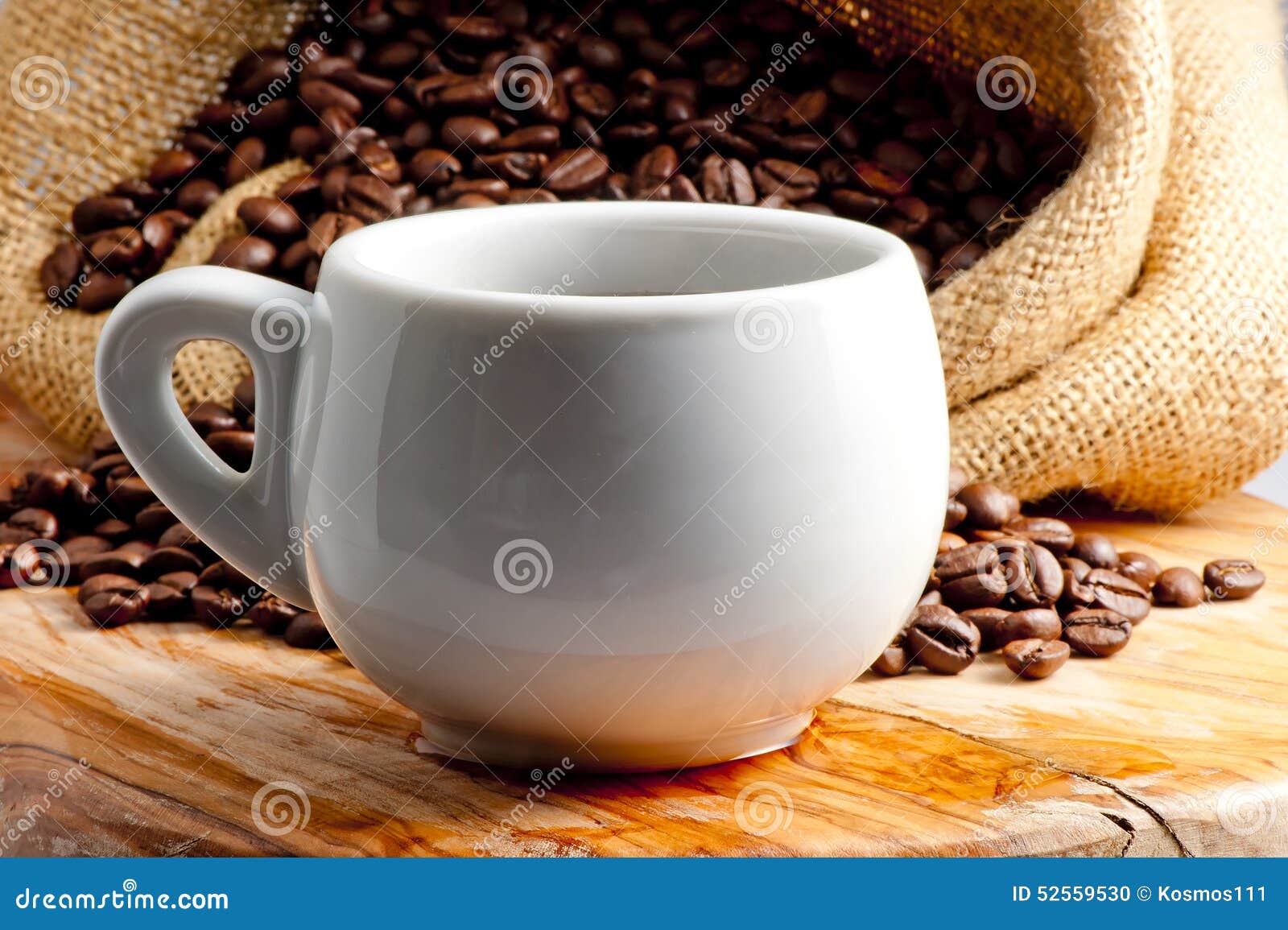 Varm Kopp Av Aromatiskt Kaffe Arkivfoto - Bild av kopp, kanfas: 52559530