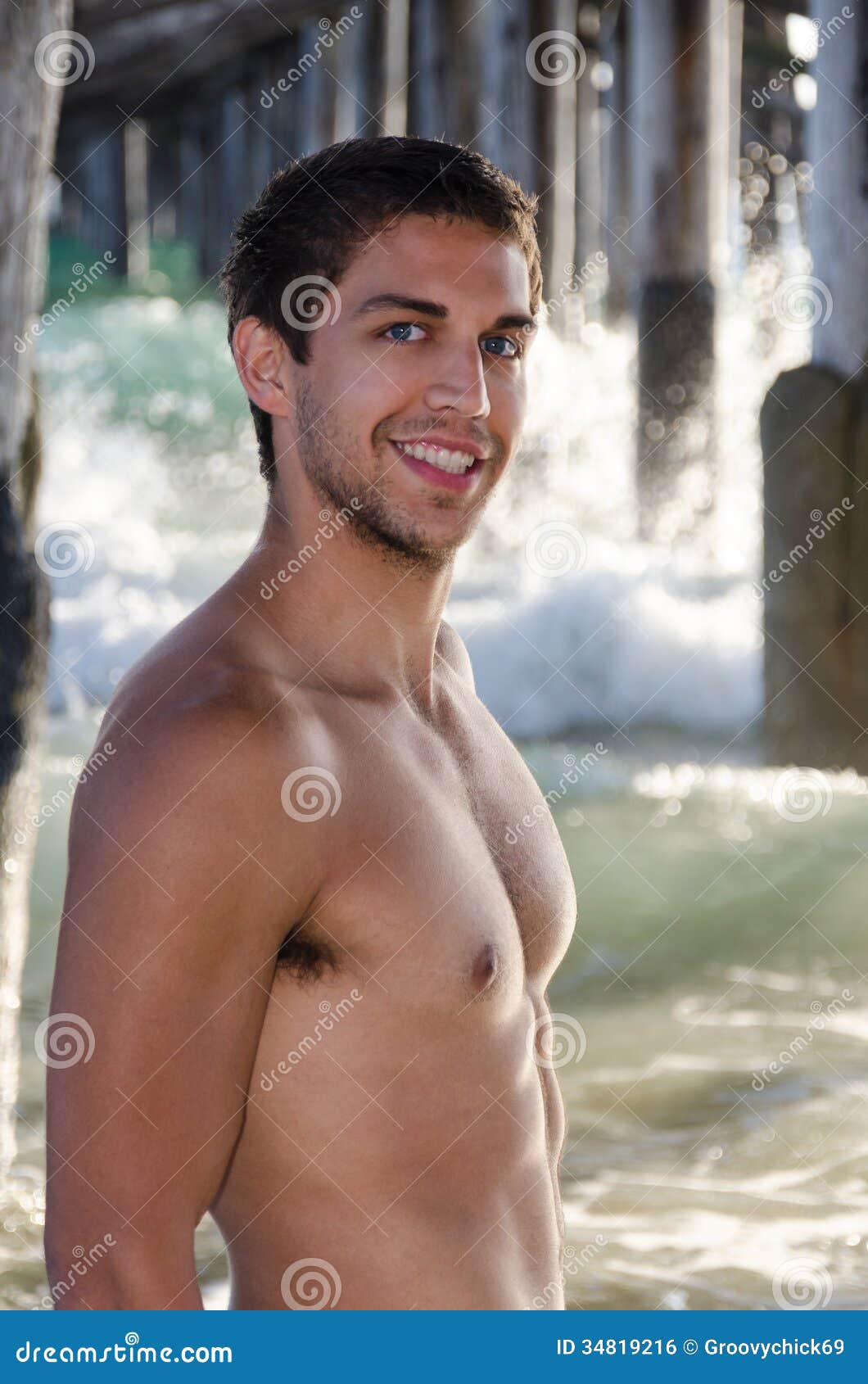 Varm manlig modell arkivfoto. Bild av athirst, medf8ort - 34819216