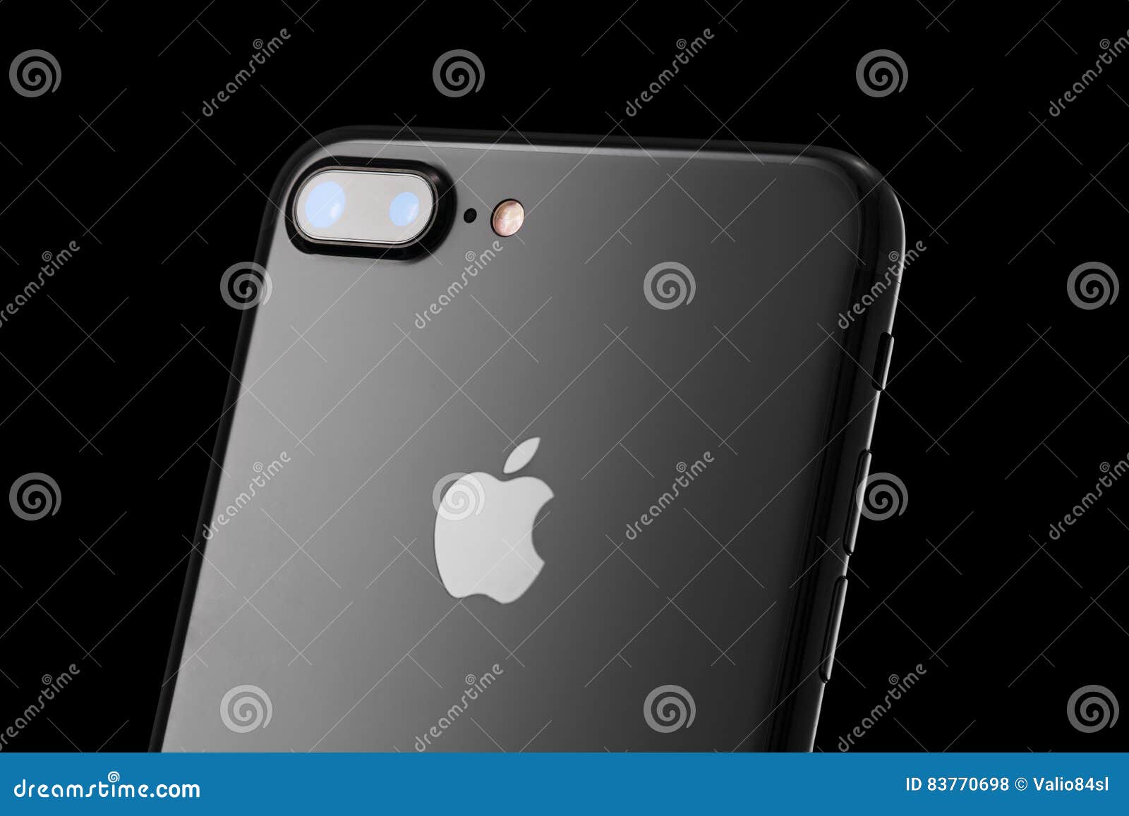 Varna, Bulgaria - December, 04, 2016: Studio Shot of a Black Iphone 7 ...