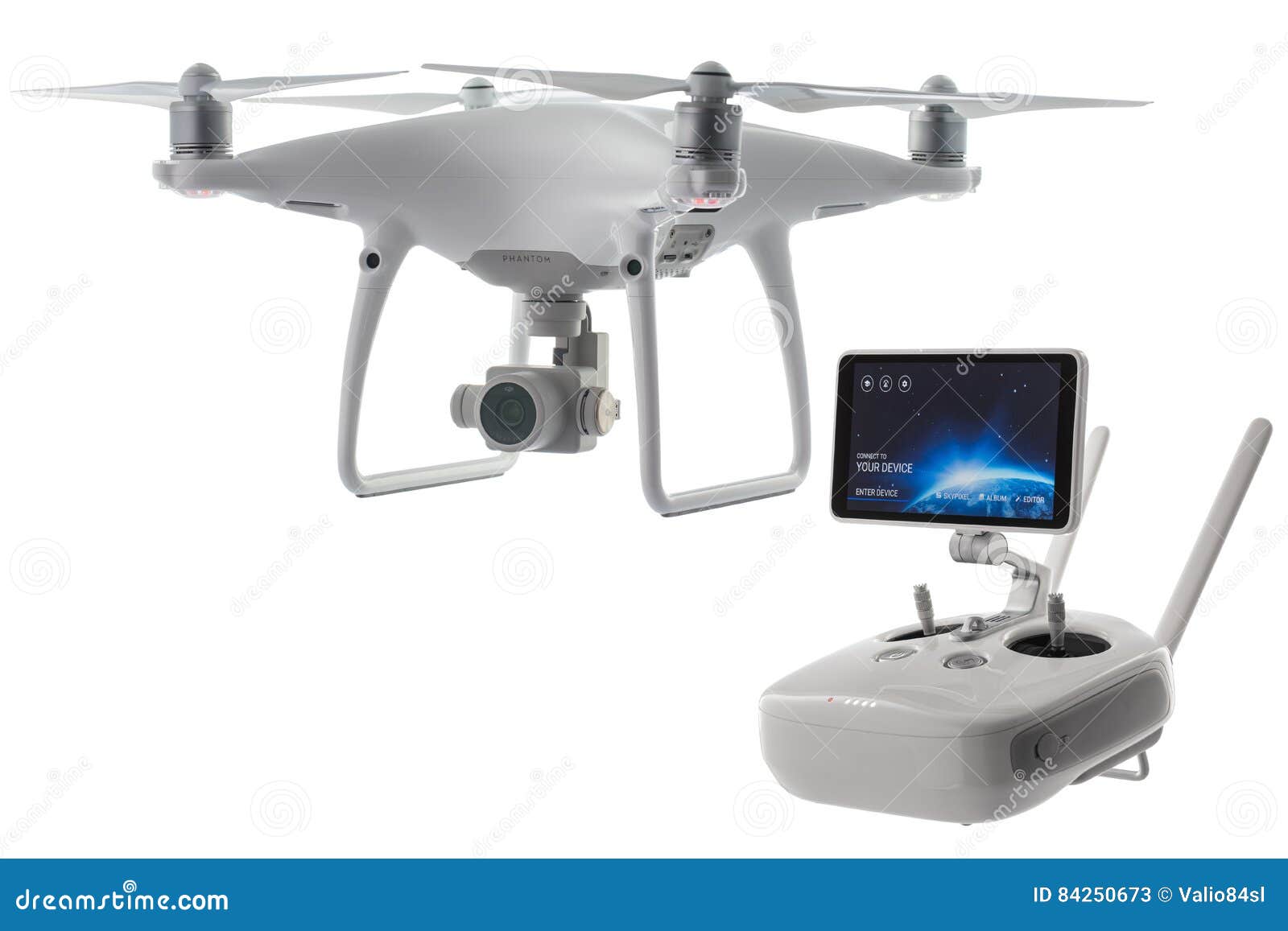 Drone Gps Positioning System, Aerial View Land Plot. Site Survey For ...