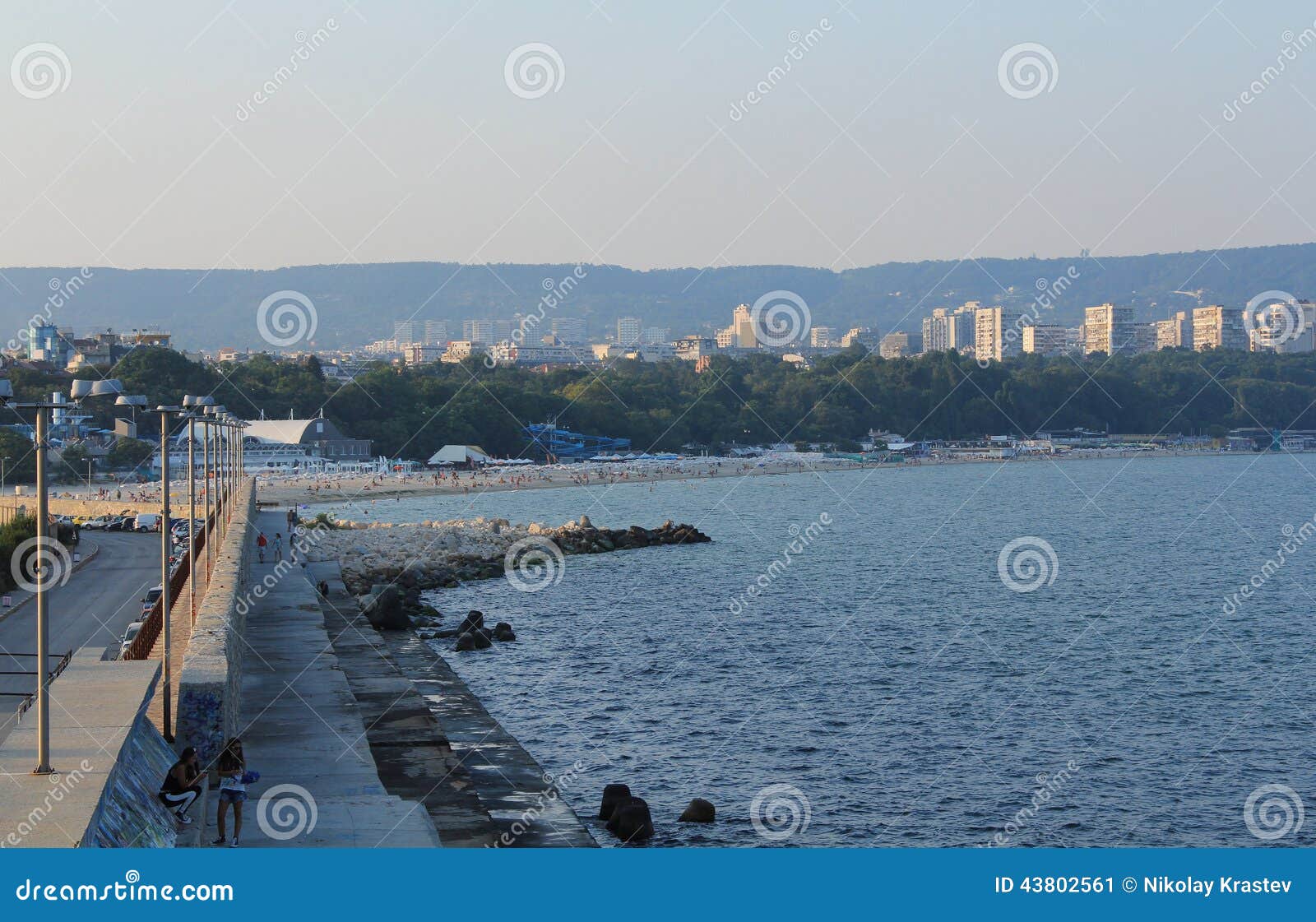 Varna stock image. Image of road, holiday, boats, marina - 43802561