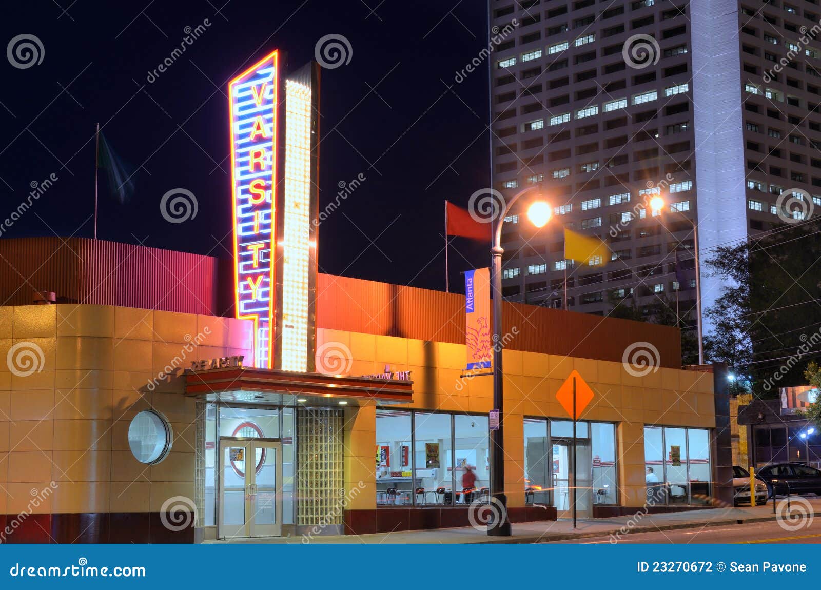 The Varsity Diner editorial photography. Image of atlanta - 23270672