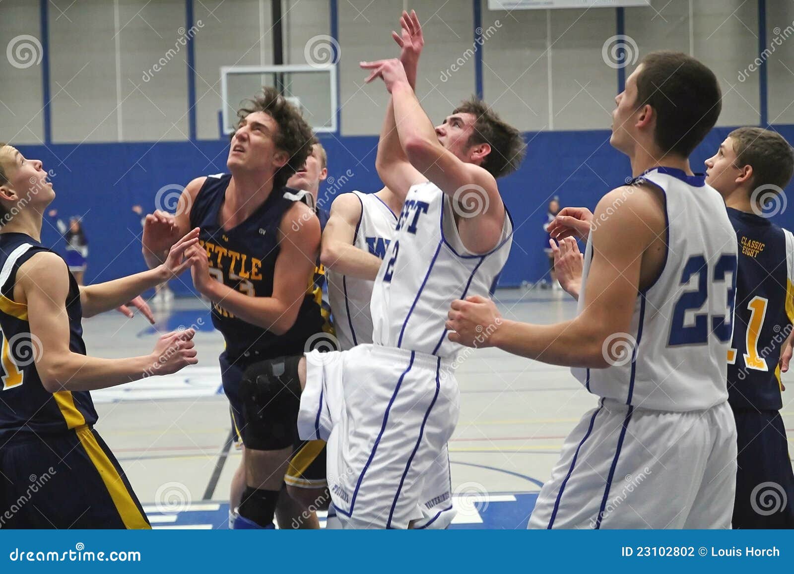 Varsity High School Basketball Editorial Photography - Image of ...