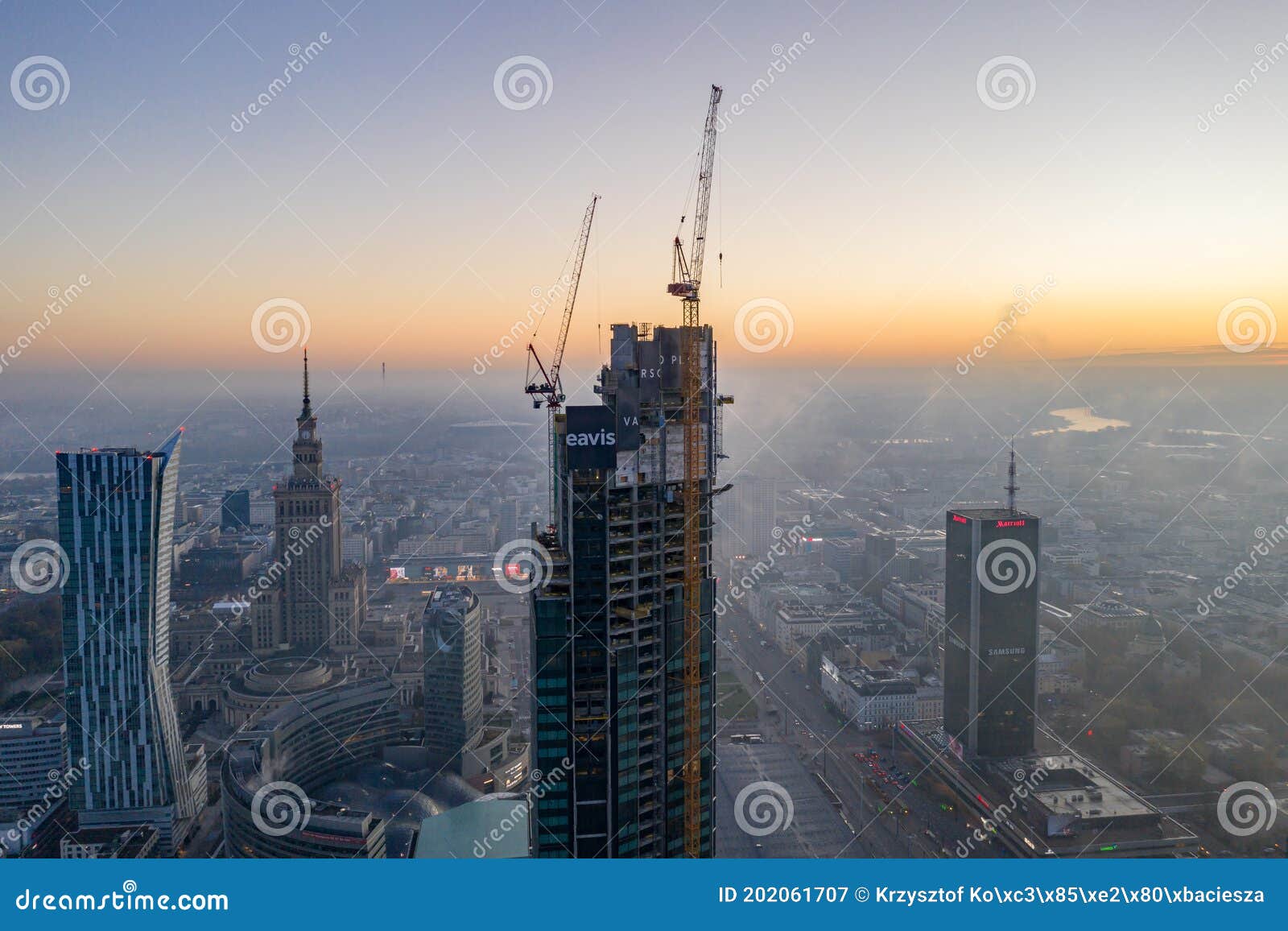 Varso tower editorial photography. Image of building - 202061707