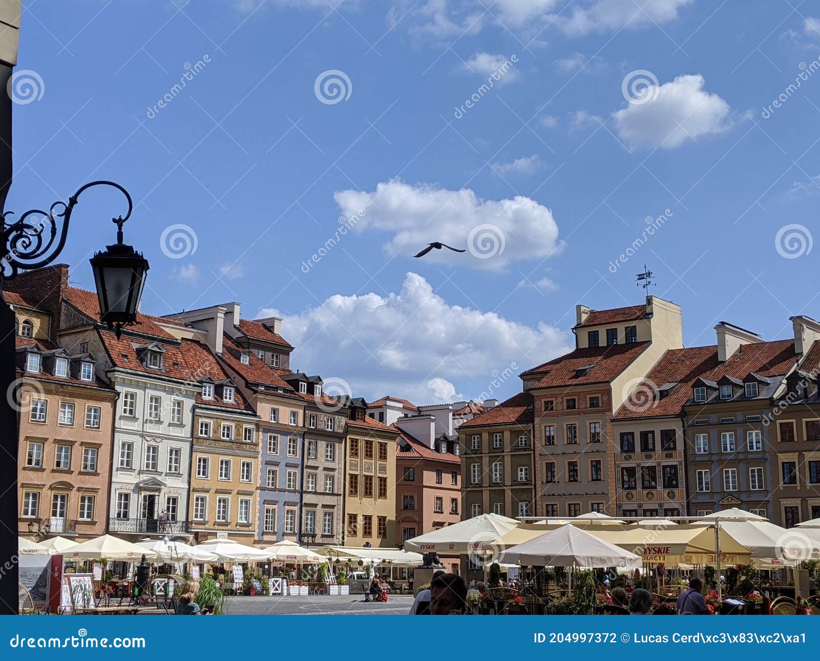 Varsovie City Center Reconstructed City after WWII Editorial ...