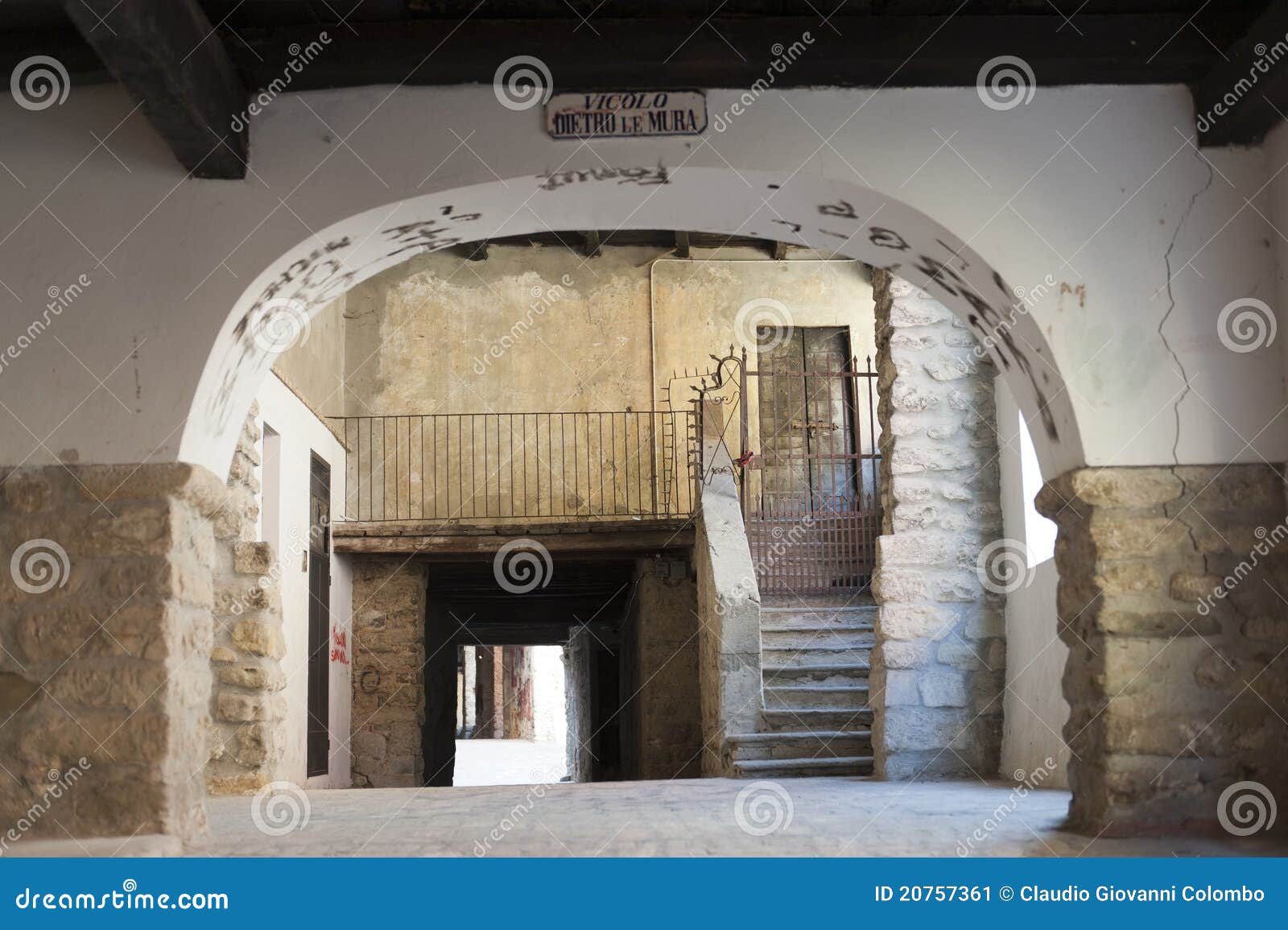 Varzi (Pavia), Old Buildings Stock Image - Image of europe, urban: 20757361