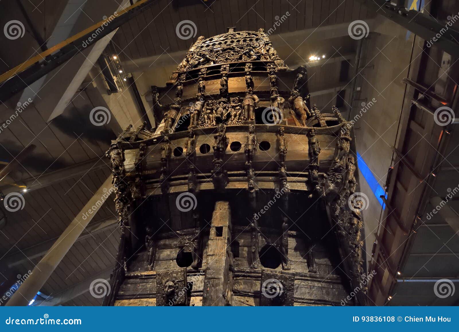 Vasa boat editorial stock photo. Image of antique, capital - 93836108