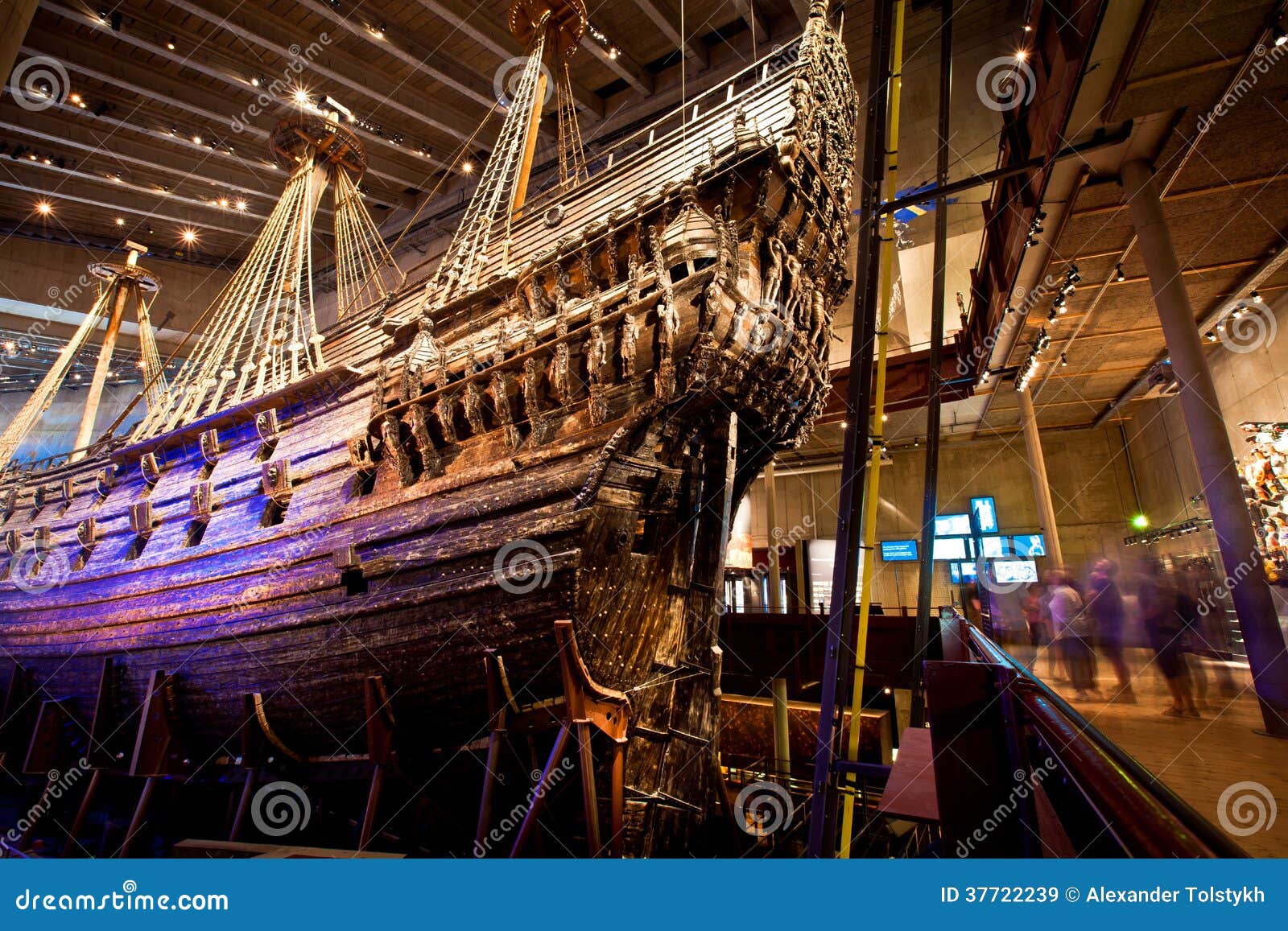 Vasa Museum in Stockholm, Sweden Editorial Stock Image - Image of ...