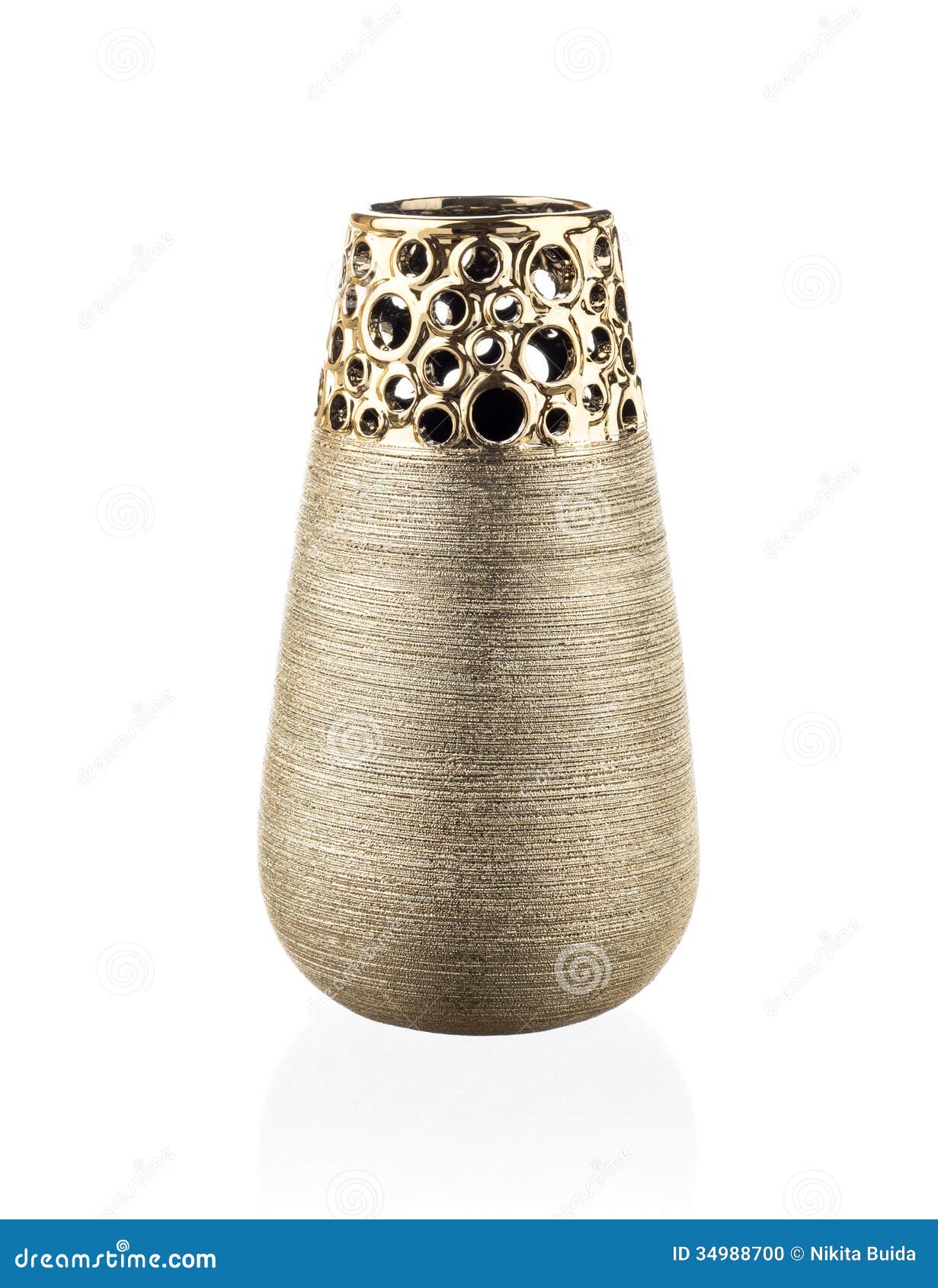 Vase moderne photo stock. Image du vaisselle, décoratif - 34988700