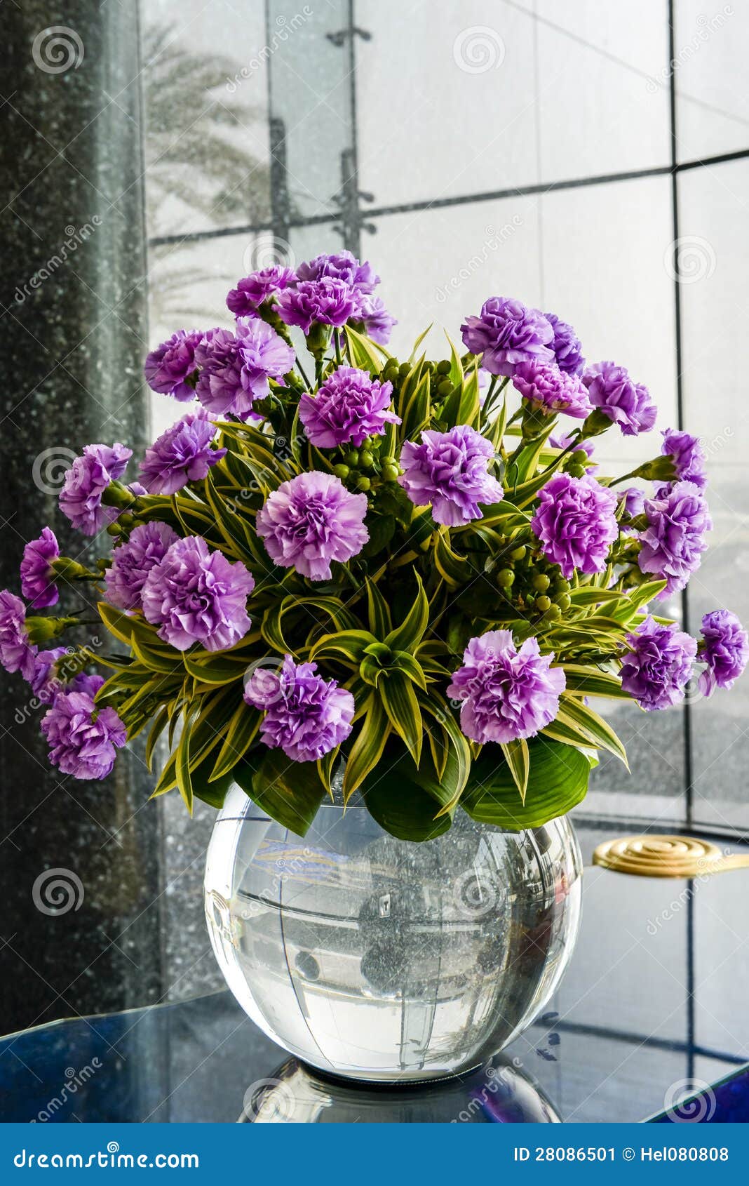 Vase with pink flowers stock image. Image of natural - 28086501