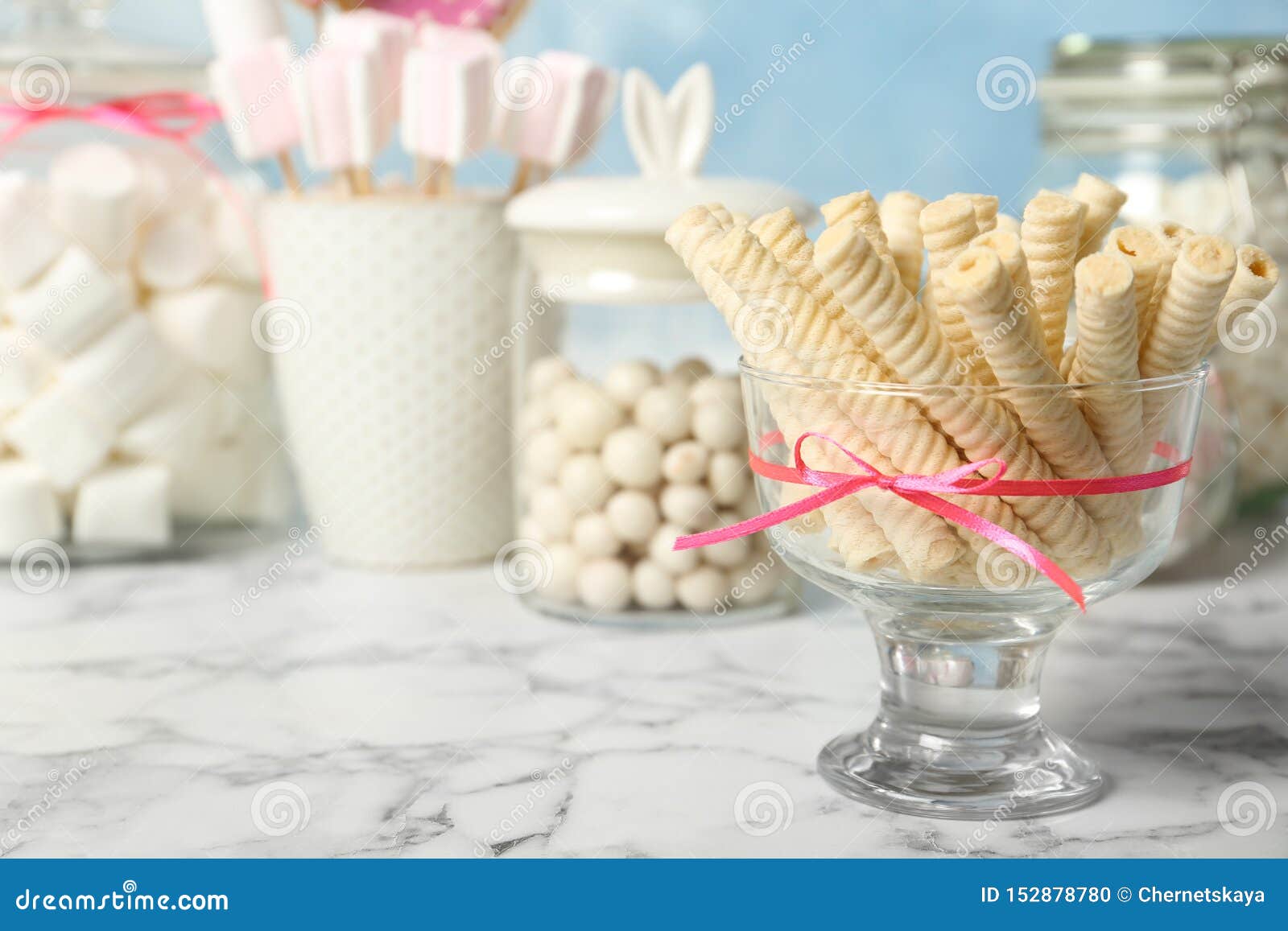 Wafer Sweets In Chocolate Stock Photography | CartoonDealer.com #12004802