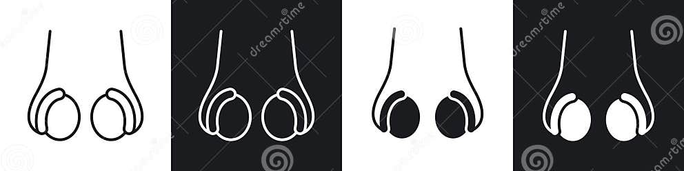 Vasectomy icon stock vector. Illustration of outline - 341327222