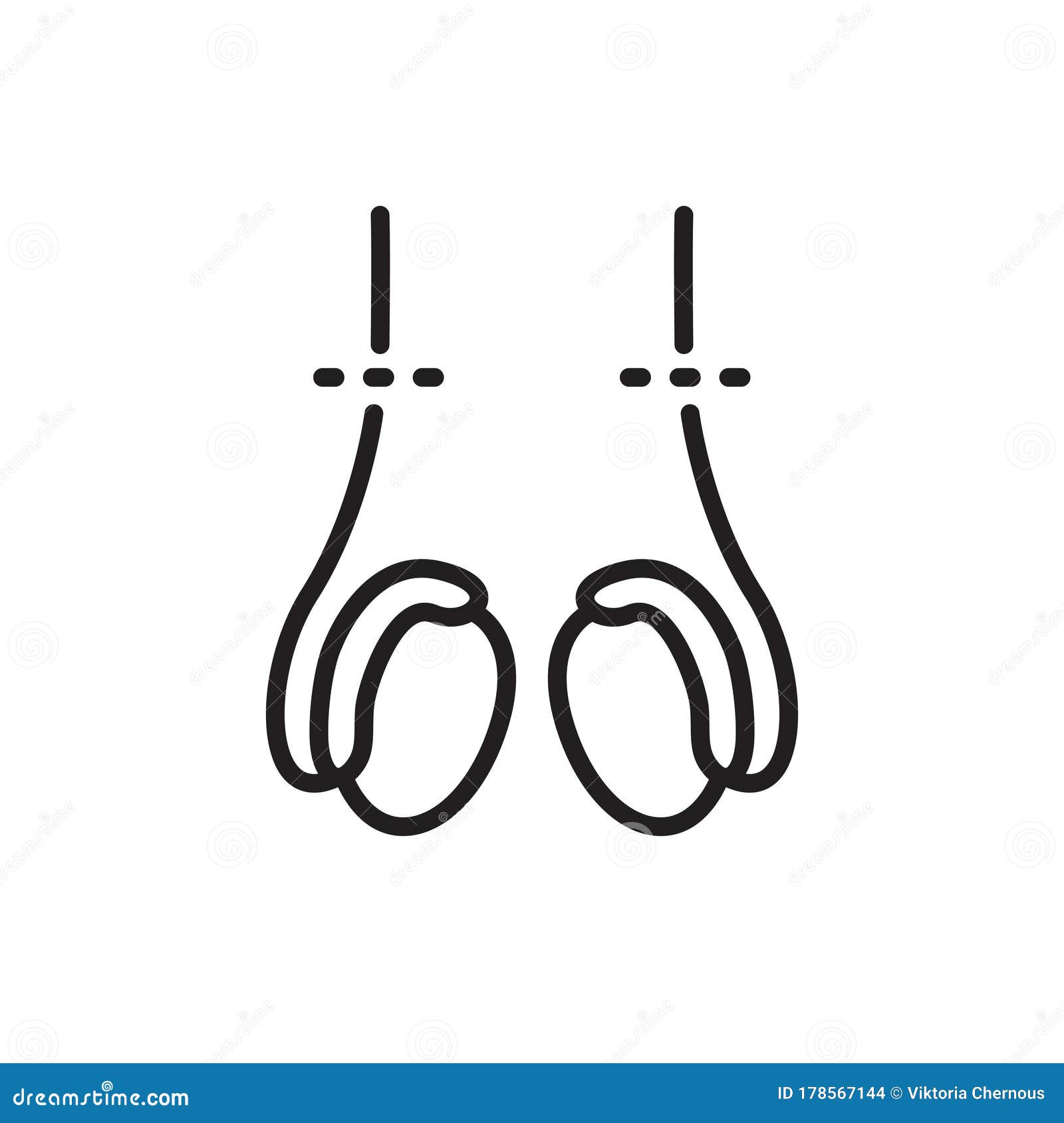 Vasectomy Line Icon, Vector Illustration Stock Vector - Illustration of fertility, hormonal ...