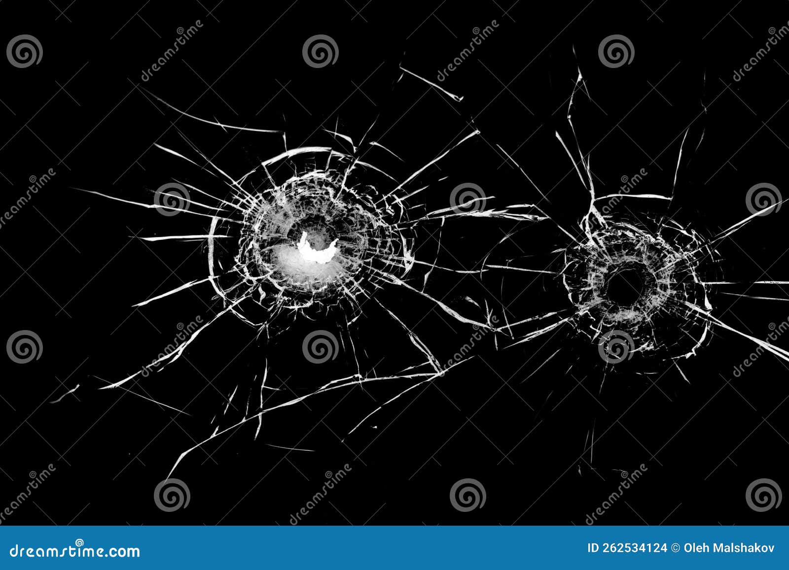 Vaso Roto De Una Bala. Textura De Vidrio Roto. Foto de archivo - Imagen ...