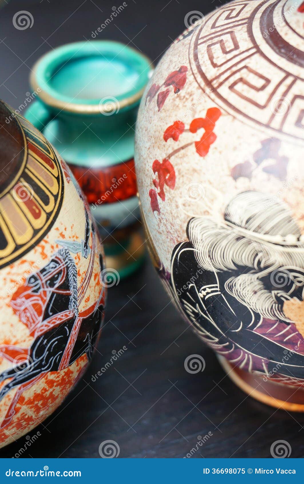 Vasos gregos imagem de stock. Imagem de vasos, arte, grego - 36698075