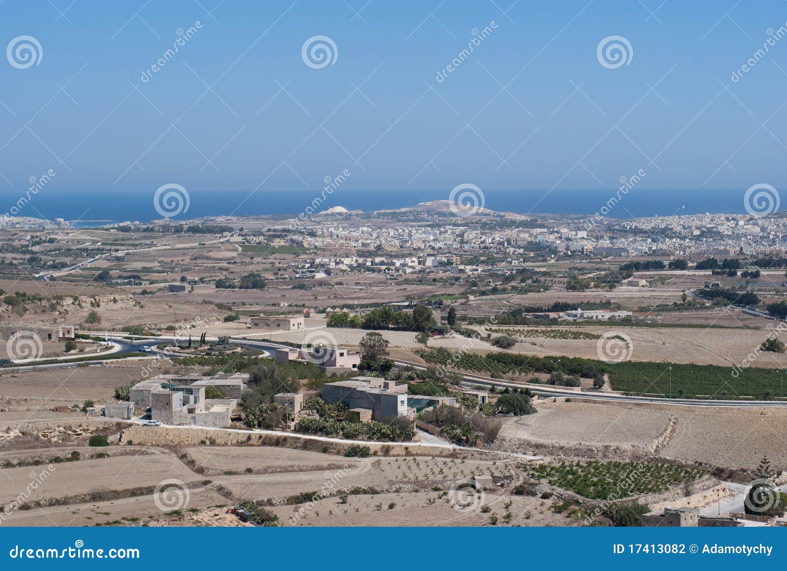 The vast area and the sea stock photo. Image of seashore - 17413082