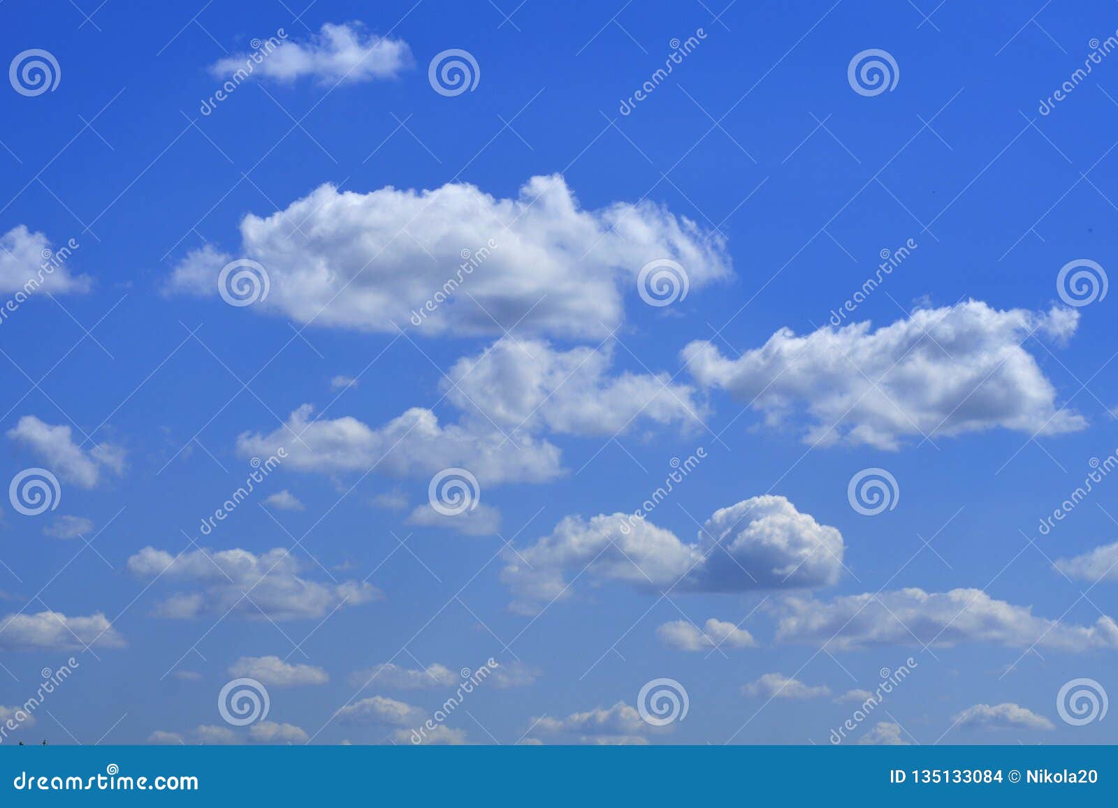 The Vast Blue Sky and Clouds Sky Stock Photo - Image of overcast, beam ...