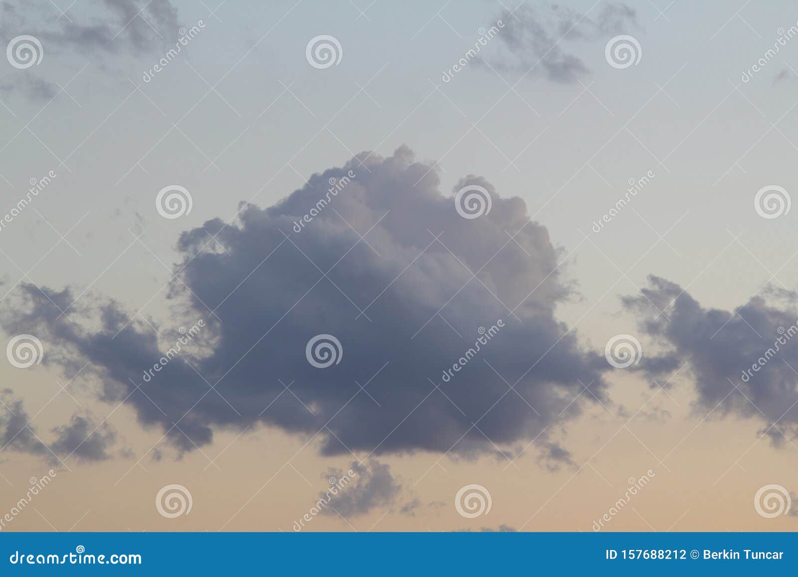 The Vast Blue Sky and Clouds Sky. Blue Sky Background with Tiny Clouds ...