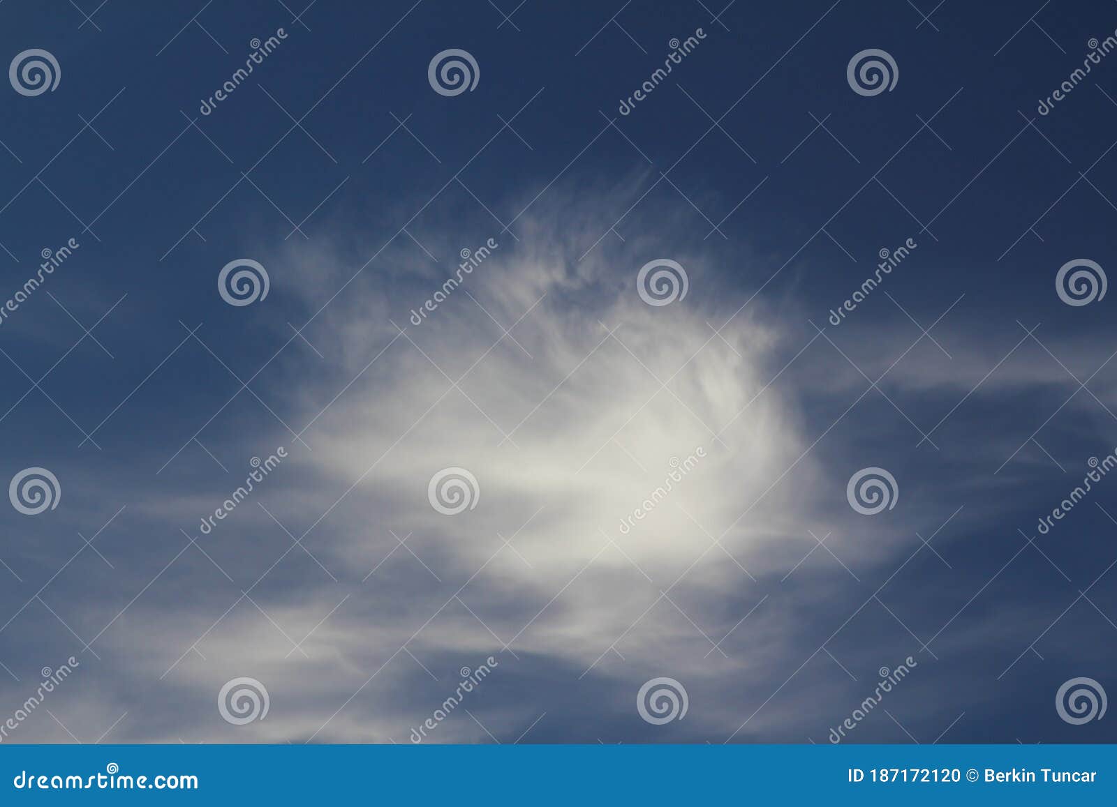 The Vast Blue Sky and Clouds Sky. Blue Sky Background with Tiny Clouds ...