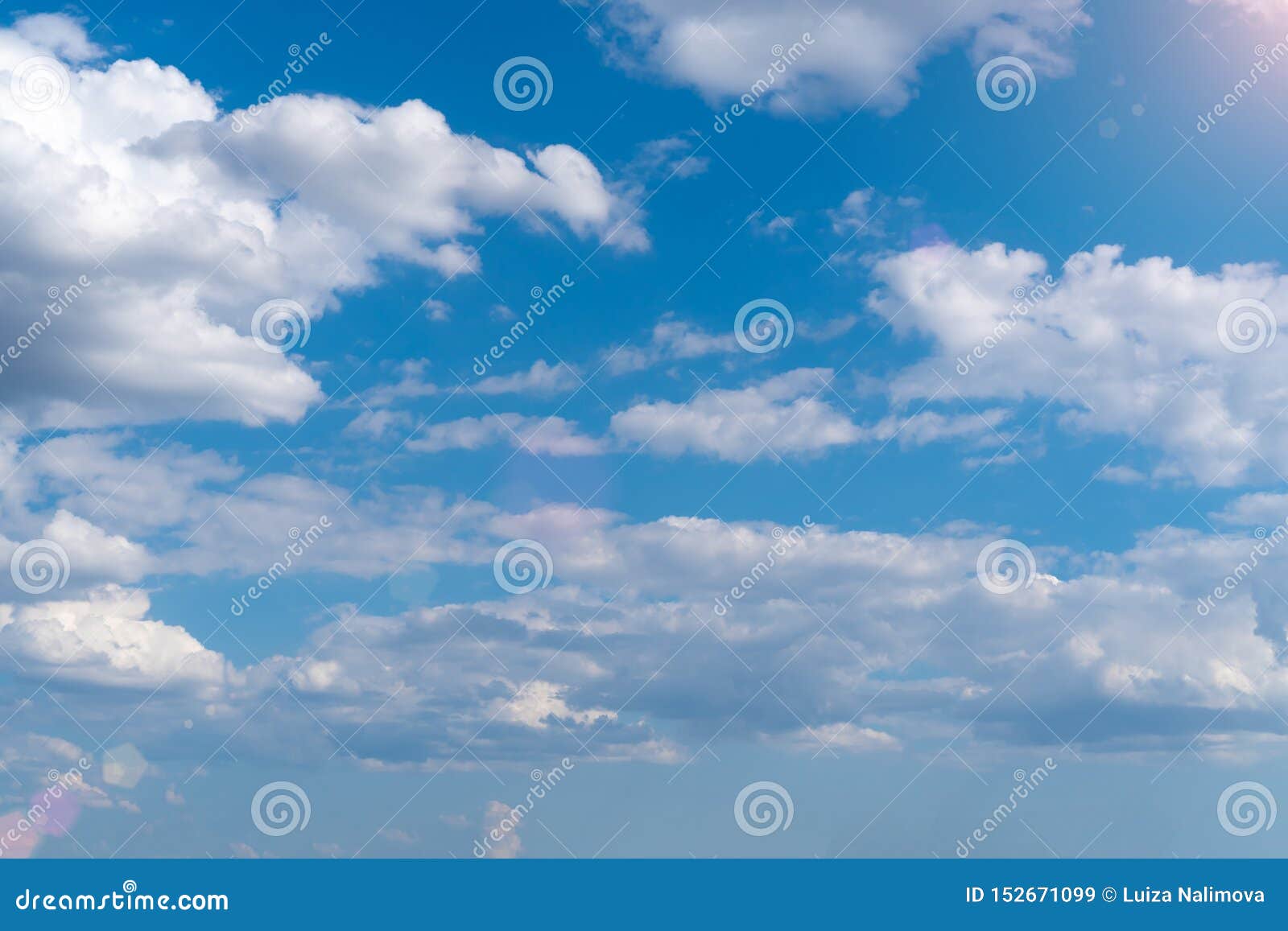 The Vast Blue Sky and Clouds Sky. Clouds in the Sky Stock Image - Image ...