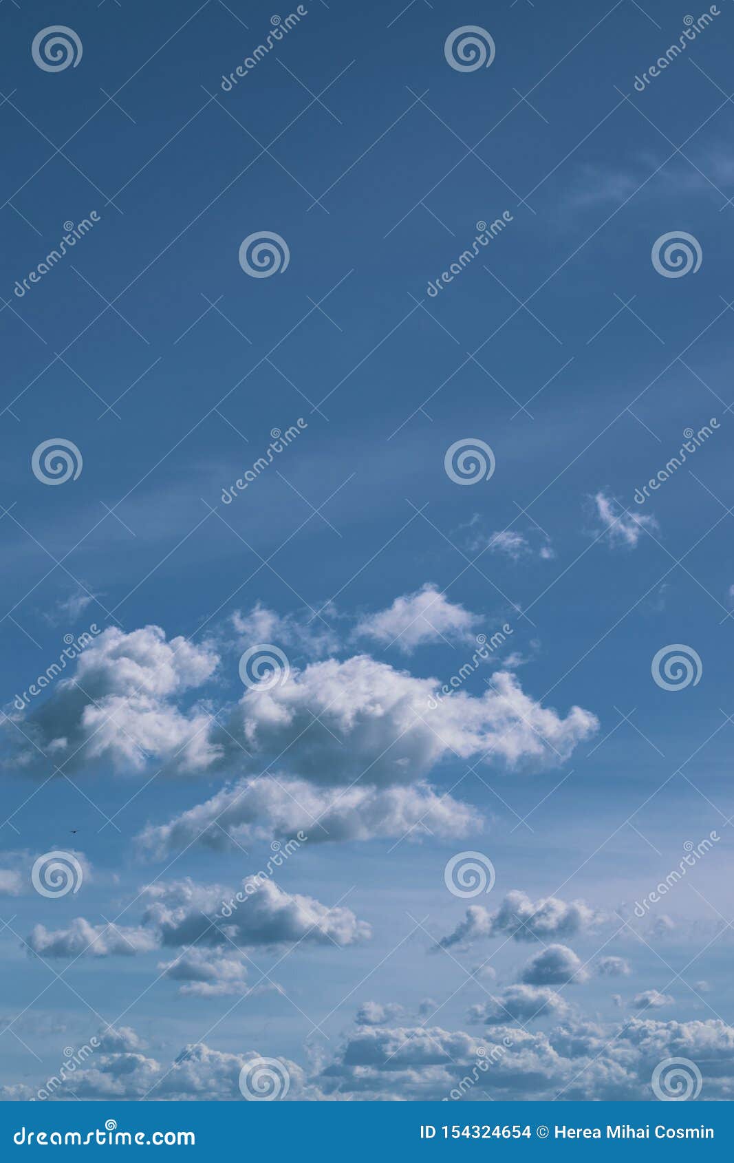 The Vast Blue Sky and Clouds Sky Stock Photo - Image of light, climate ...
