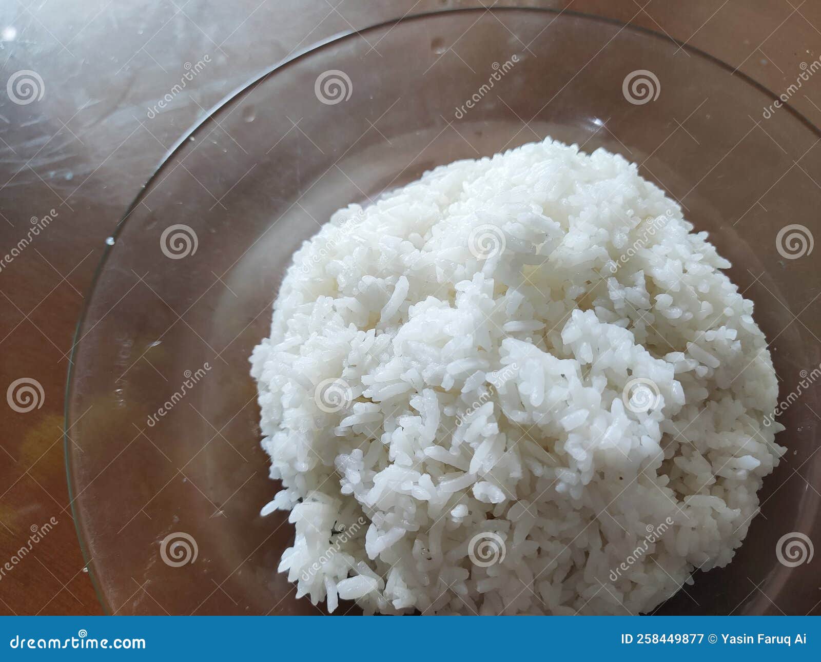 Basic Rice Indonesian Food that Usually Eats Rice, Stock Image - Image ...
