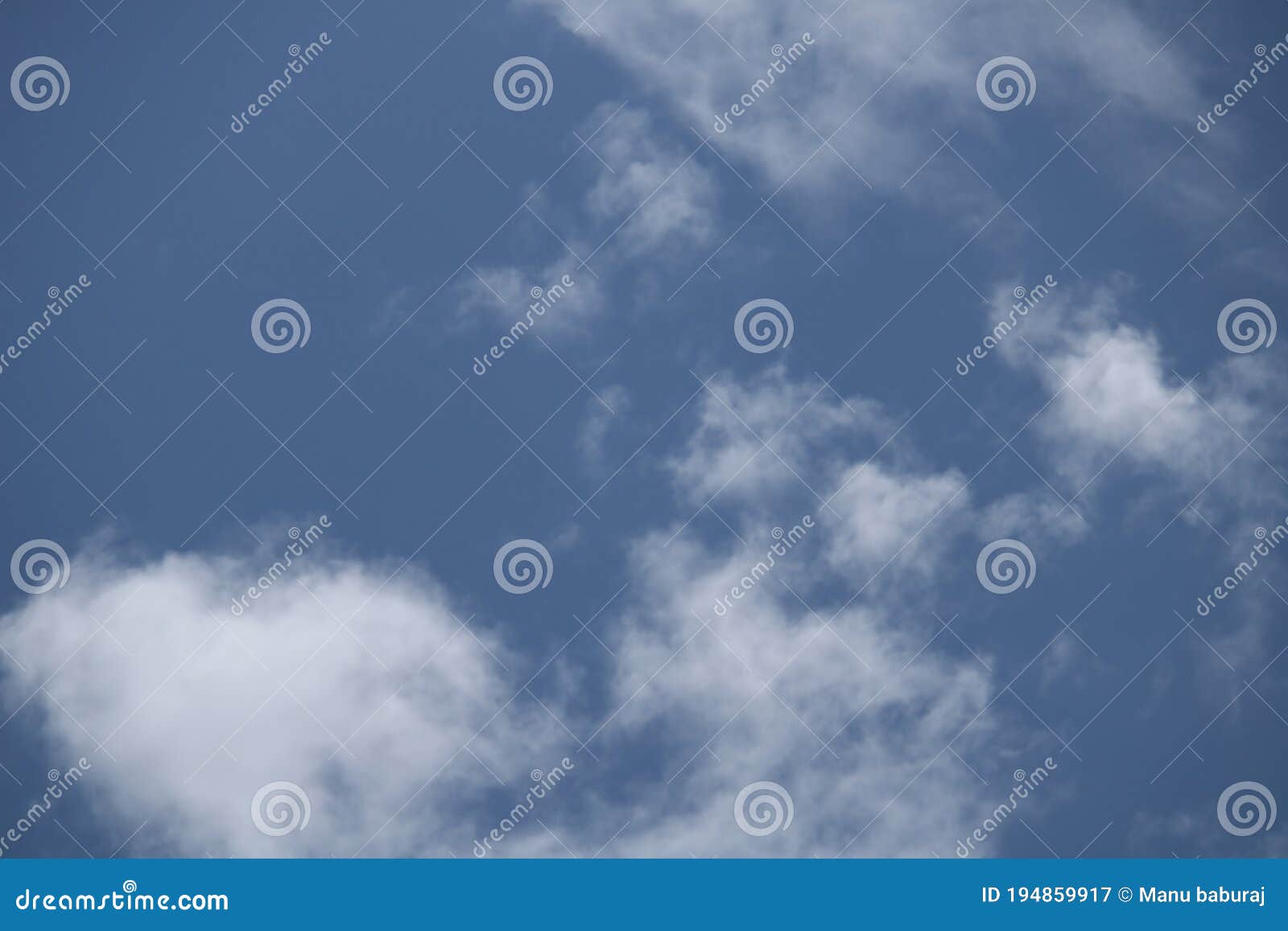 Infinite Blue Sky Background Royalty-Free Stock Photography ...