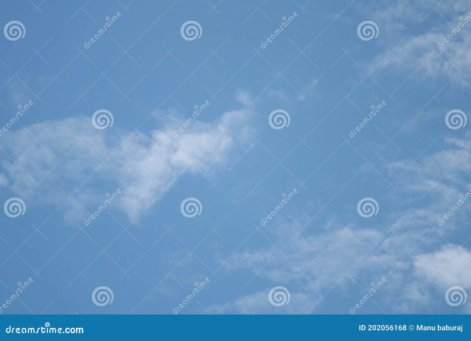 Infinite Blue Sky Background Royalty-Free Stock Photography ...