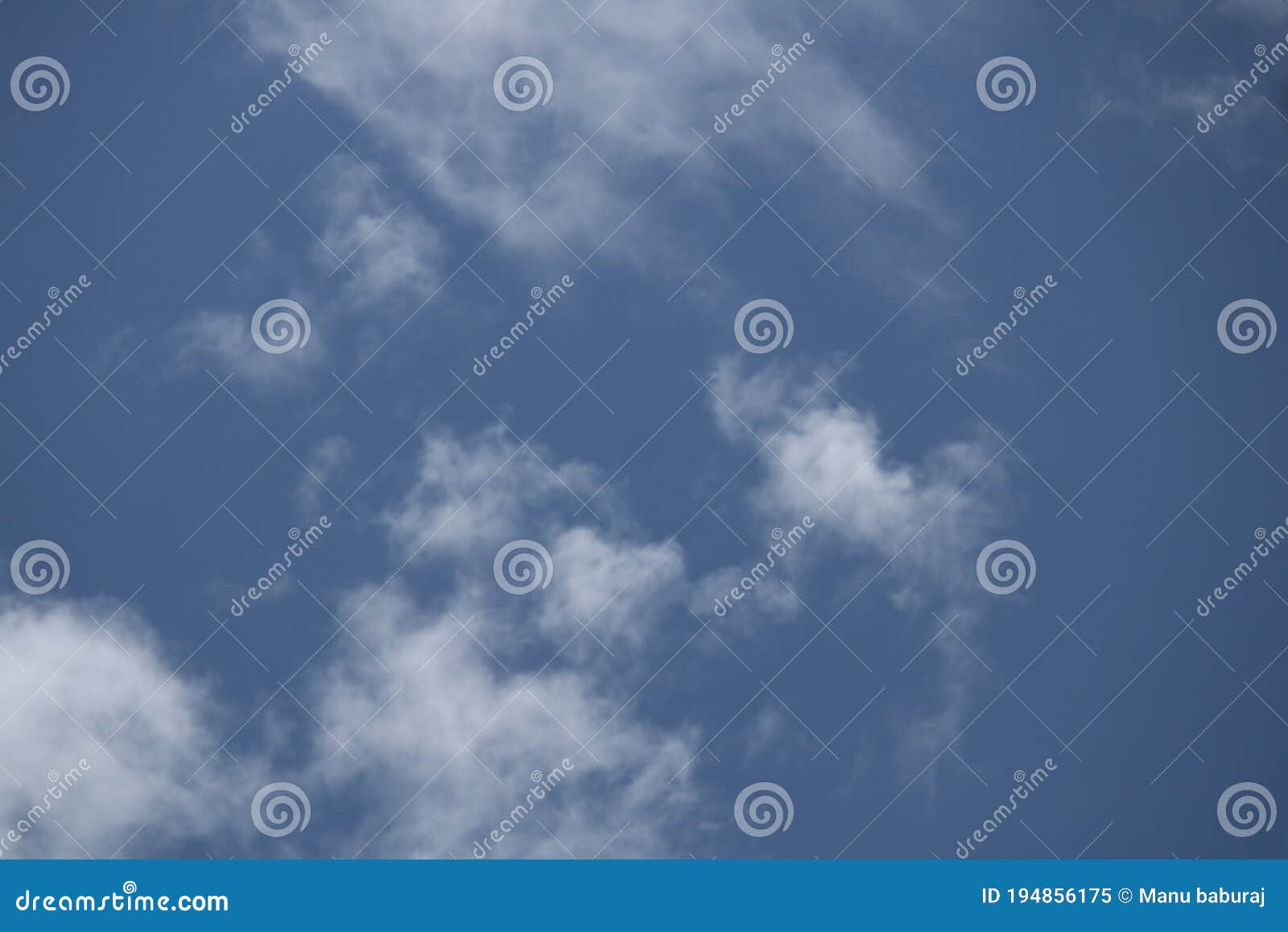 Infinite Blue Sky Background Royalty-Free Stock Photography ...