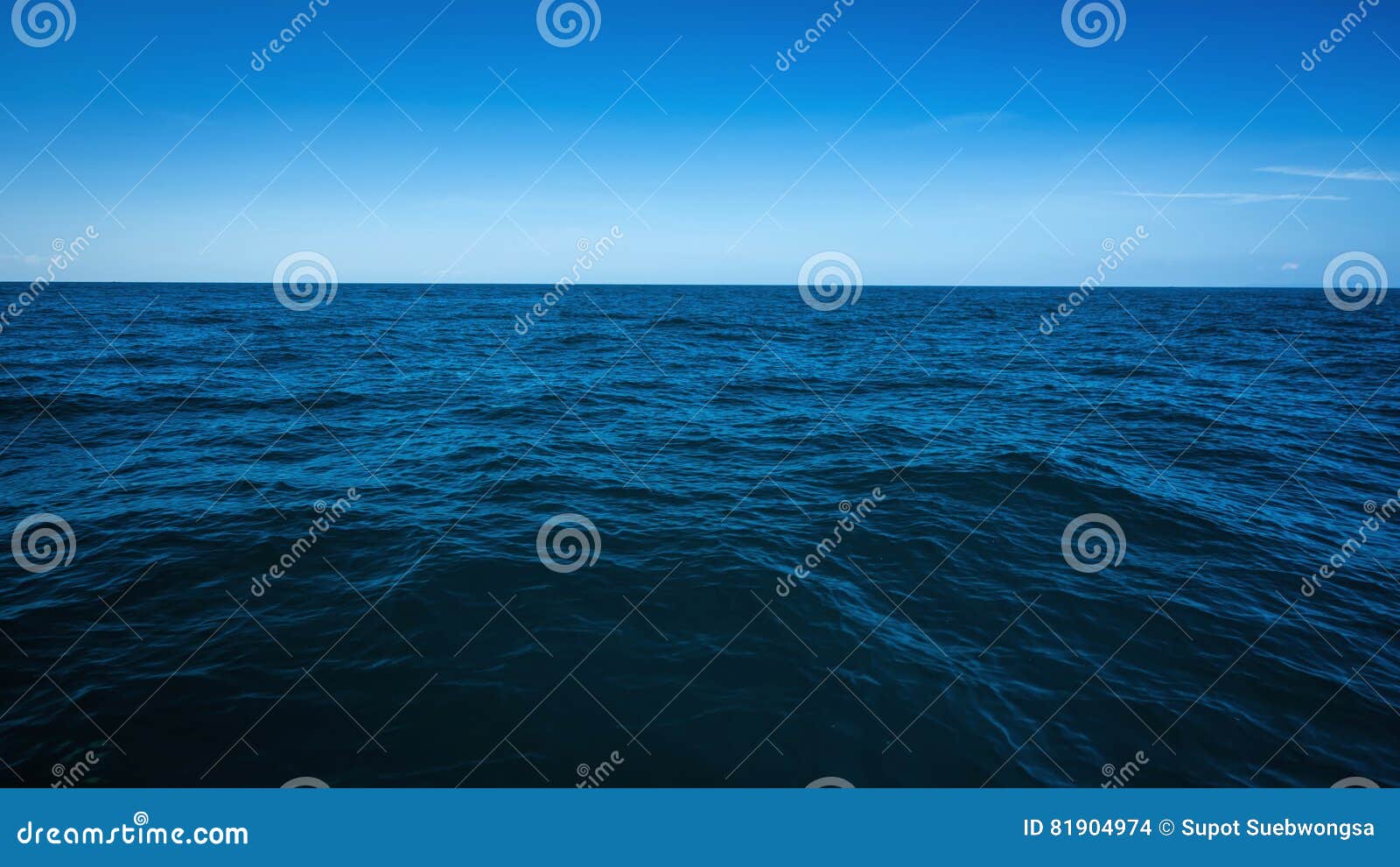 The Vast Ocean in the Winter, Dark and Deep Ocean Stock Photo - Image ...