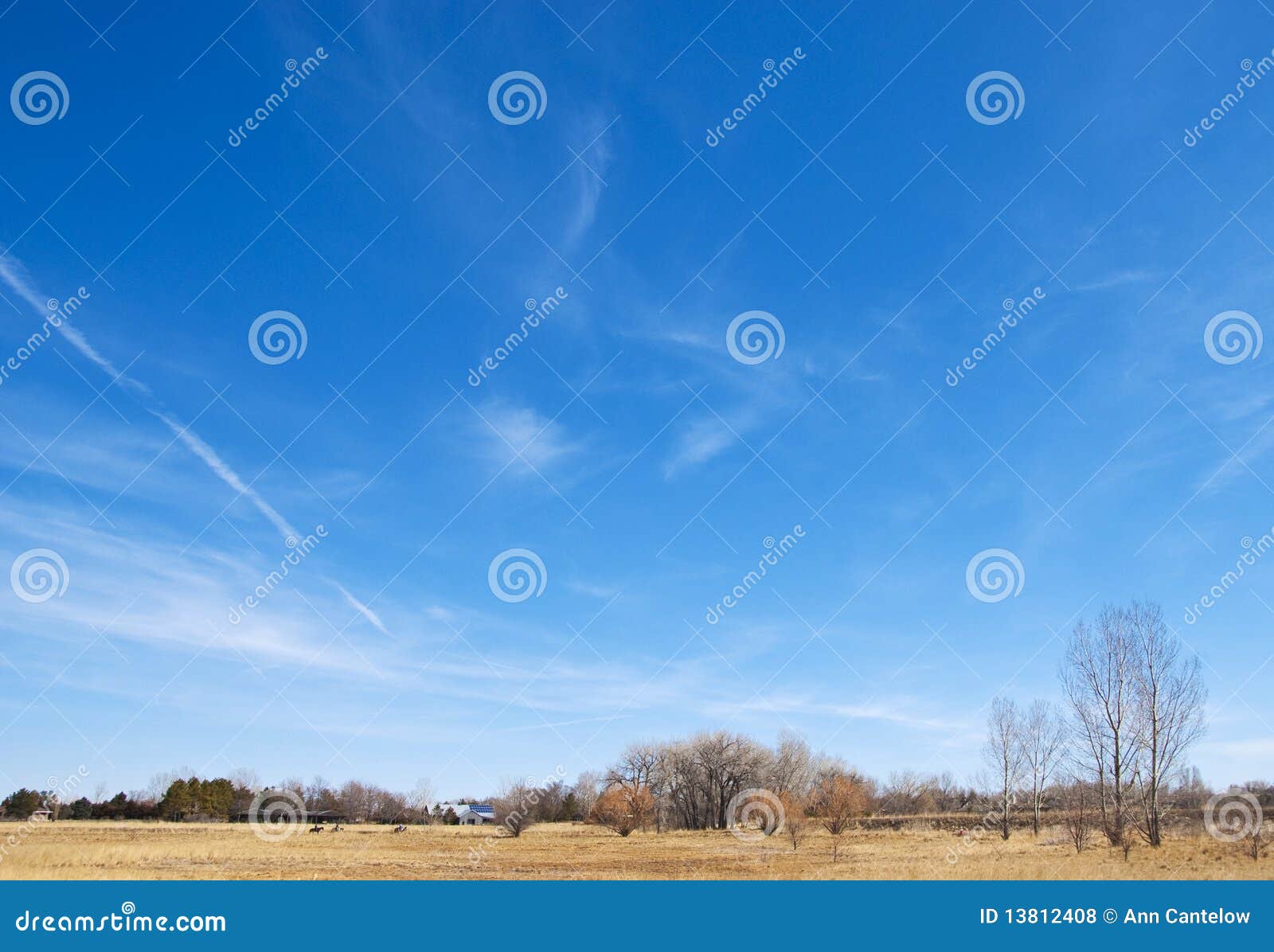 Vast Open Sky Over the Colorado Prairie Stock Photo - Image of heavens ...