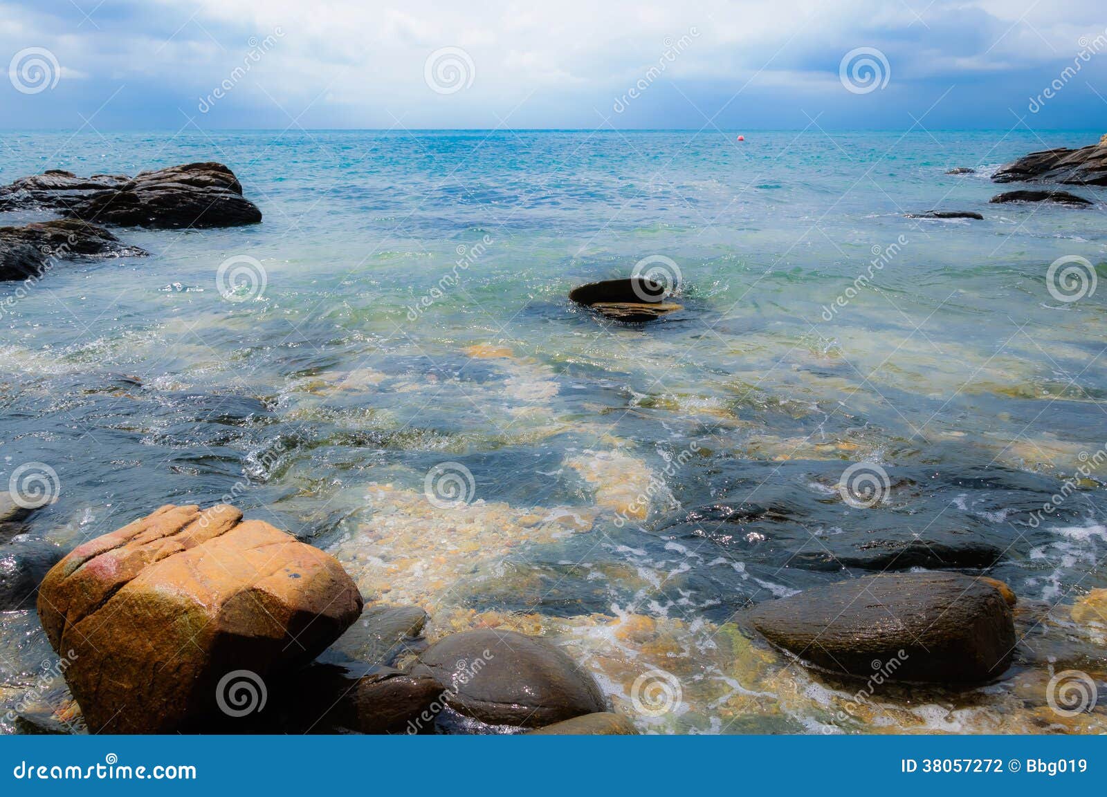 The vast sea stock photo. Image of crimea, morning, nature - 38057272
