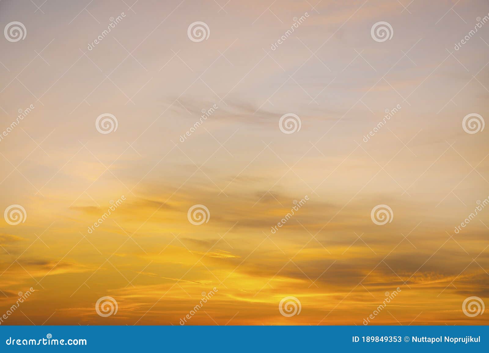 Vast Sky Landscape Panoramic Scene, Blue Sky with Cloud Landscape Stock ...