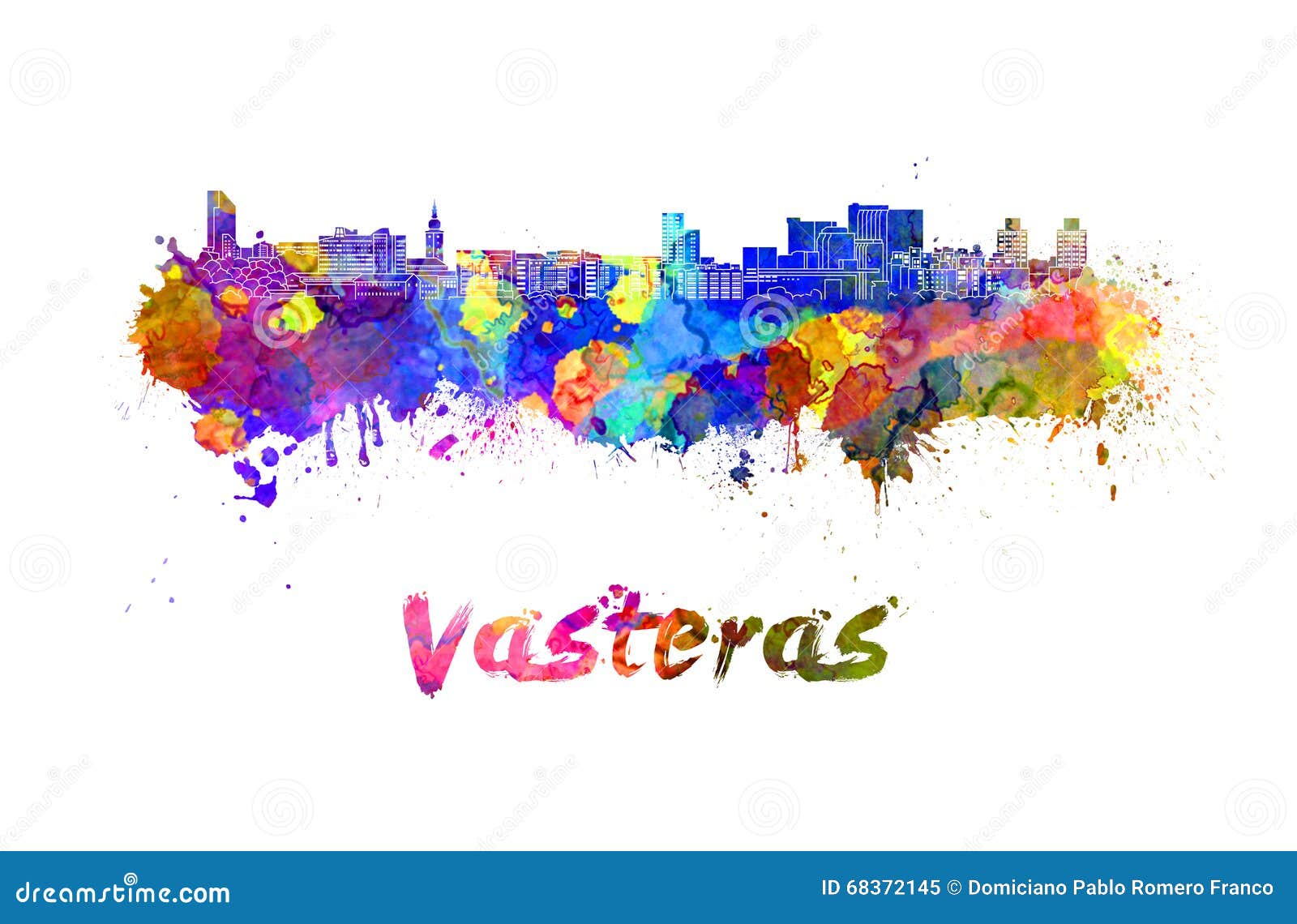 Vasteras Skyline Stock Illustrations – 12 Vasteras Skyline Stock ...