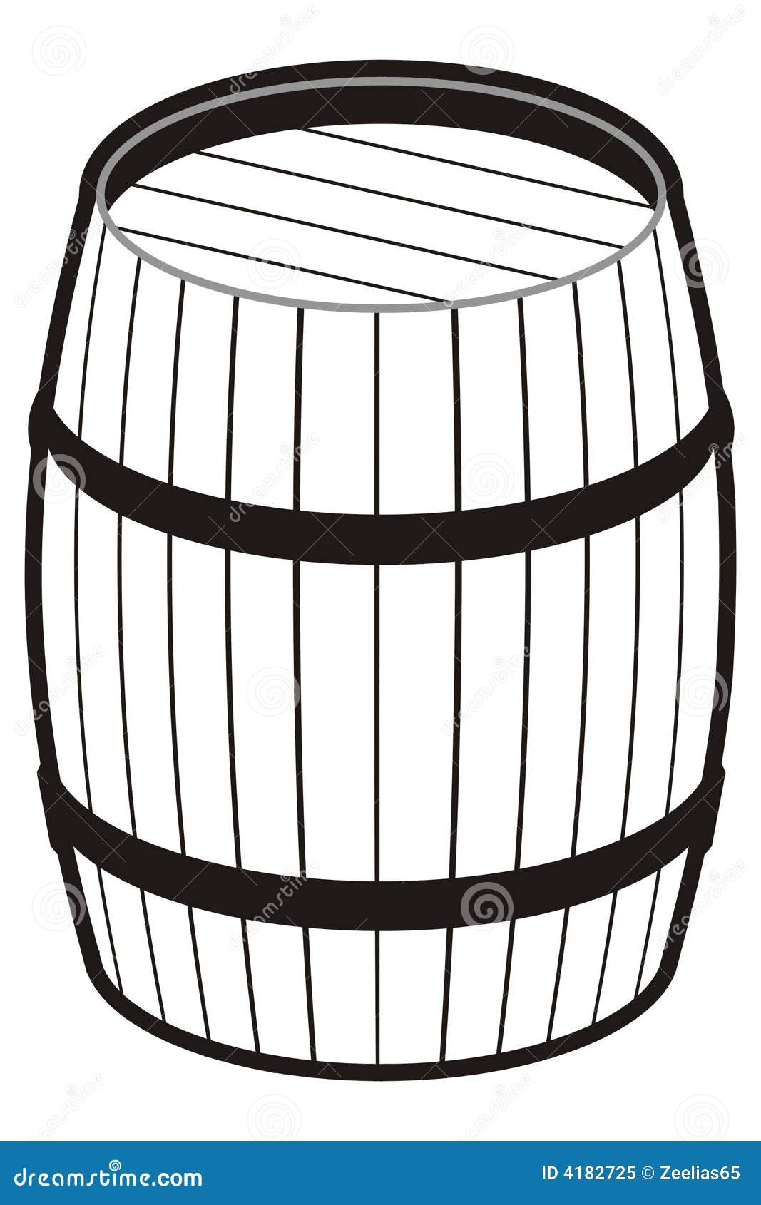 Vat vector illustratie. Illustration of veilig, water - 4182725