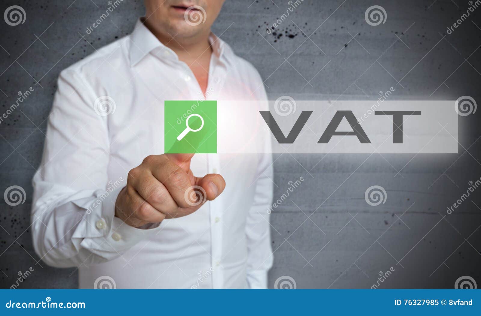 Vat Browser is Operated by Man Concept Stock Image - Image of line ...