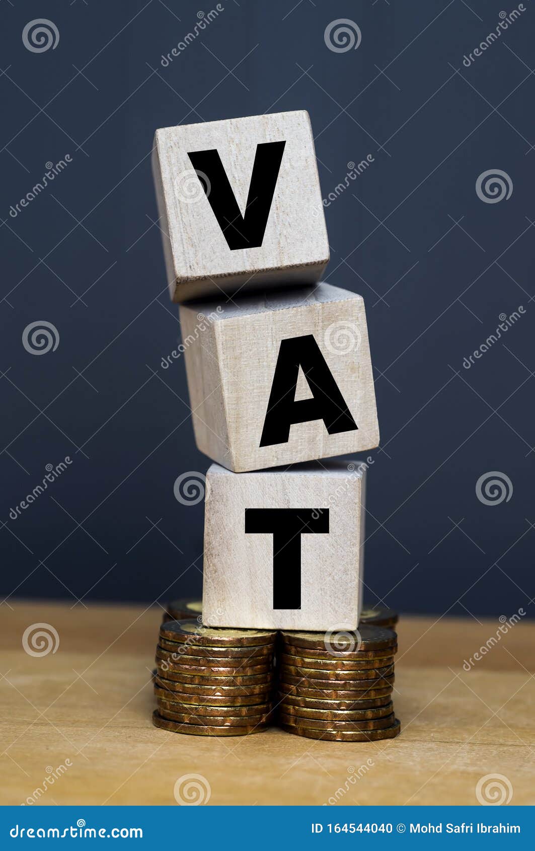 VAT Concept. Word VAT With Stacked Coins Royalty-Free Stock Image ... VAT Concept. Word VAT With Stacked Coins Royalty-Free Stock Image ...