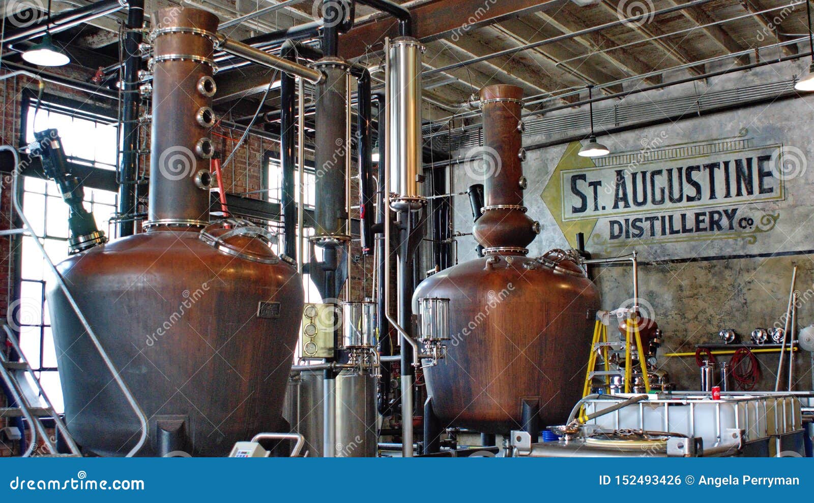 Vat in a Distillery in Saint Augustine Editorial Photo - Image of saint ...
