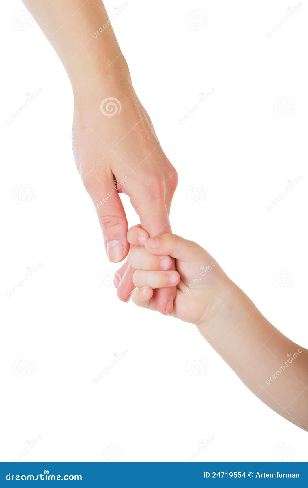 Vater, Der Einem Kind Hand Gibt Stockfoto - Bild von hand, kind: 24719554