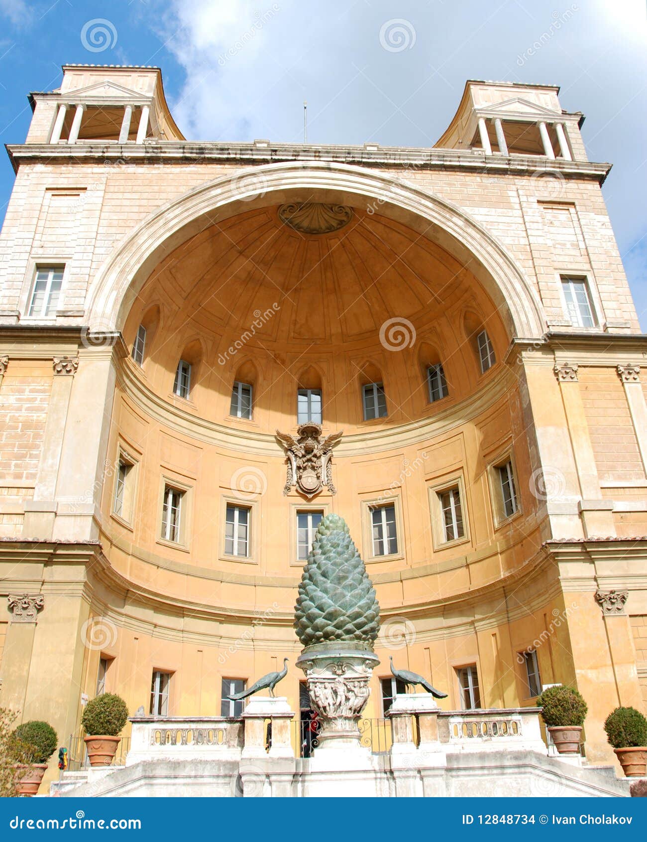 Vatican building editorial stock image. Image of landmark - 12848734