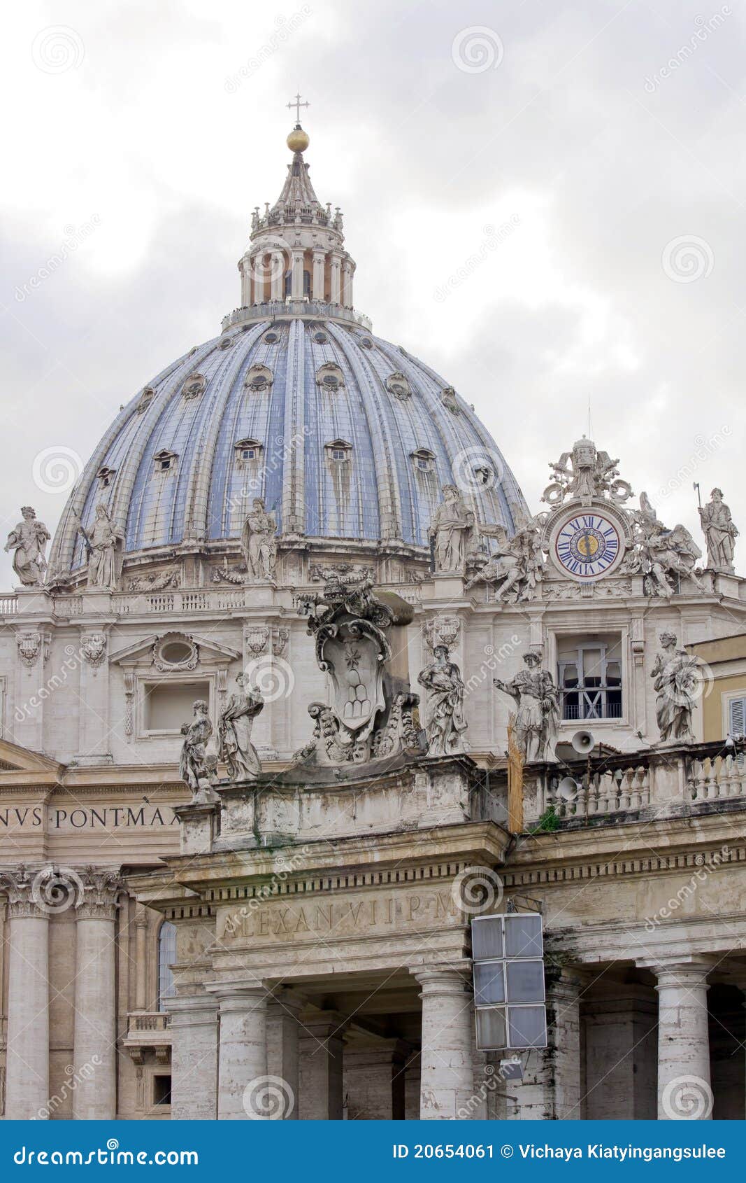 Vatican Cathedral Dome, Rome Editorial Photo - Image of great, italian ...