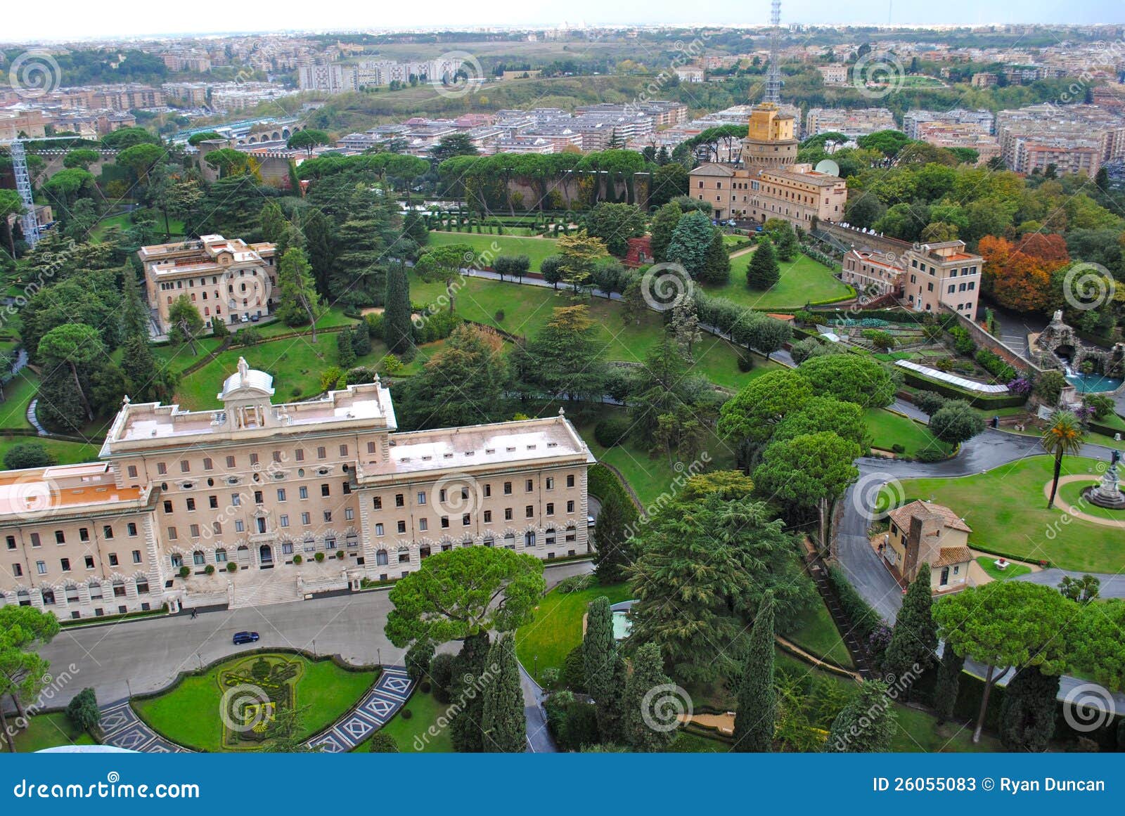 Vatican City stock image. Image of religion, greenery - 26055083
