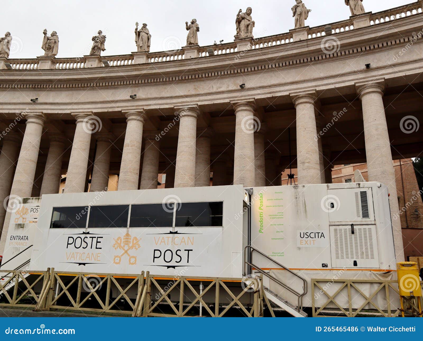 Vatican City, Holy See â€“ Vatican Post Office at Saint Peter S Square ...