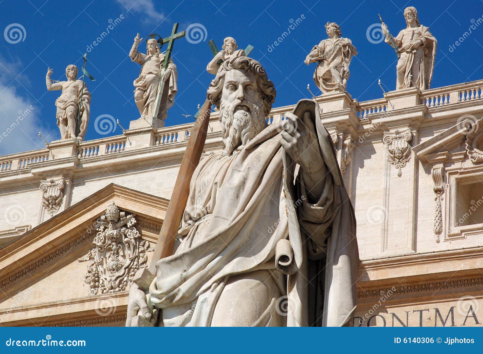 The Vatican City - Saints stock photo. Image of city, rome - 6140306