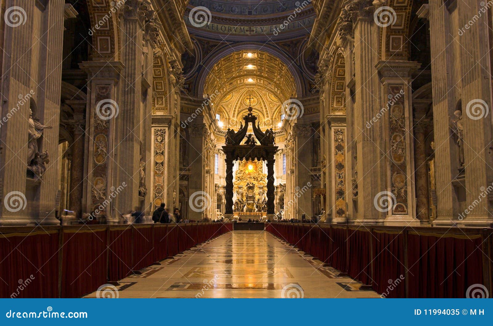 Vatican - inside view editorial image. Image of pietro - 11994035
