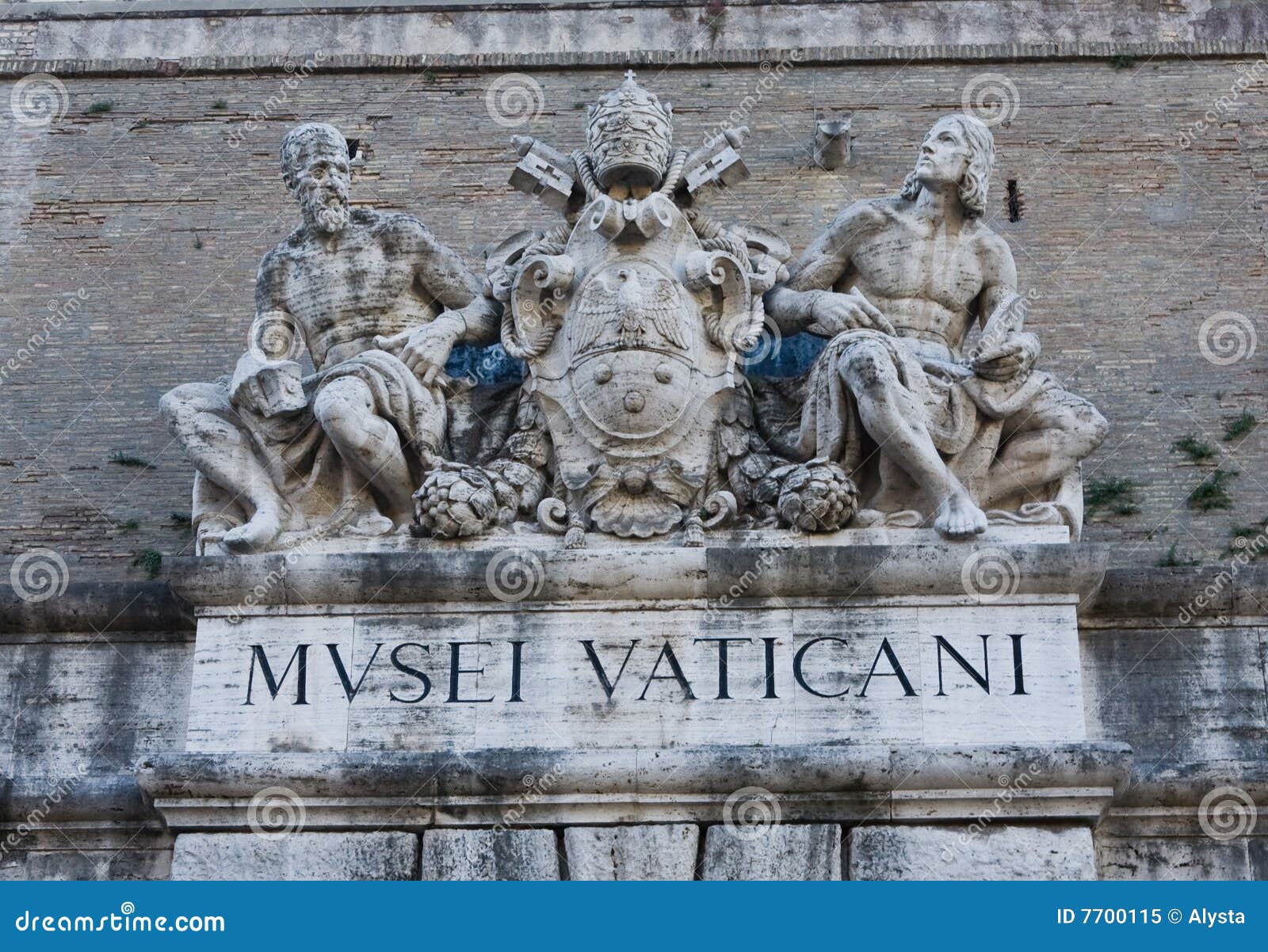 Vatican Museum Sign editorial image. Image of religion - 7700115