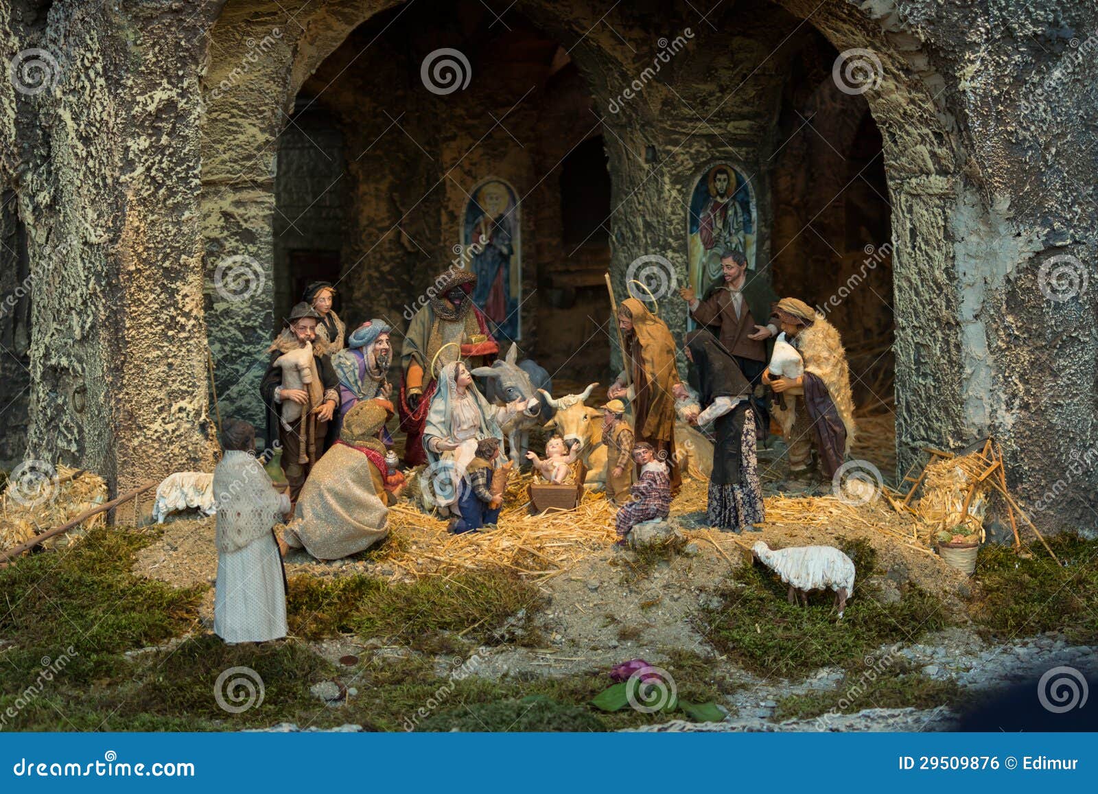 Vatican nativity stock photo. Image of crib, jesus, christ - 29509876