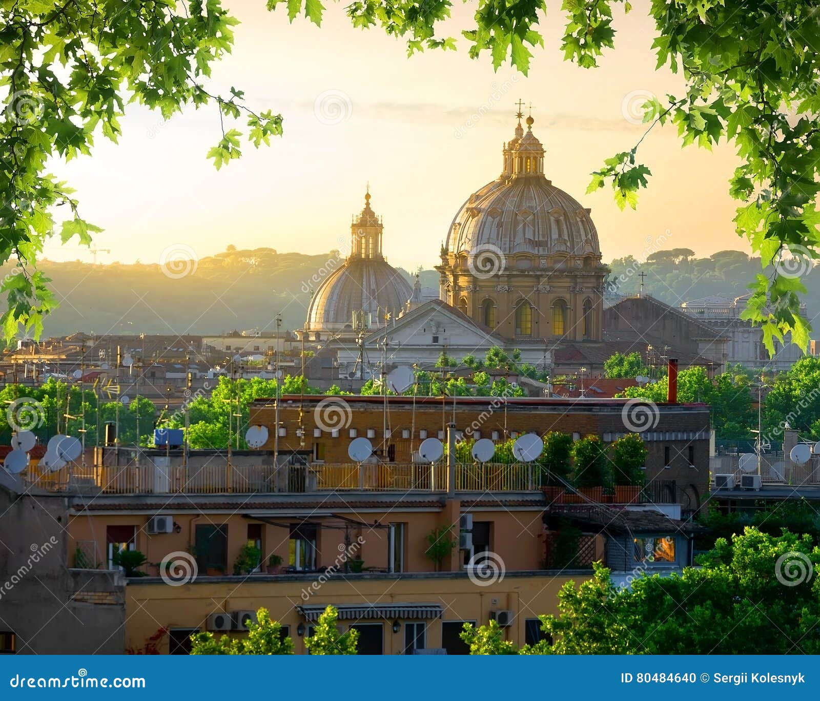 Vatican and nature stock photo. Image of history, italy - 80484640