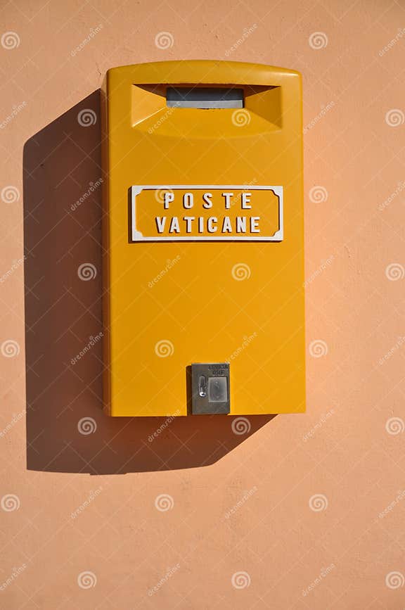 Vatican Post Box stock photo. Image of europe, italy - 21388936